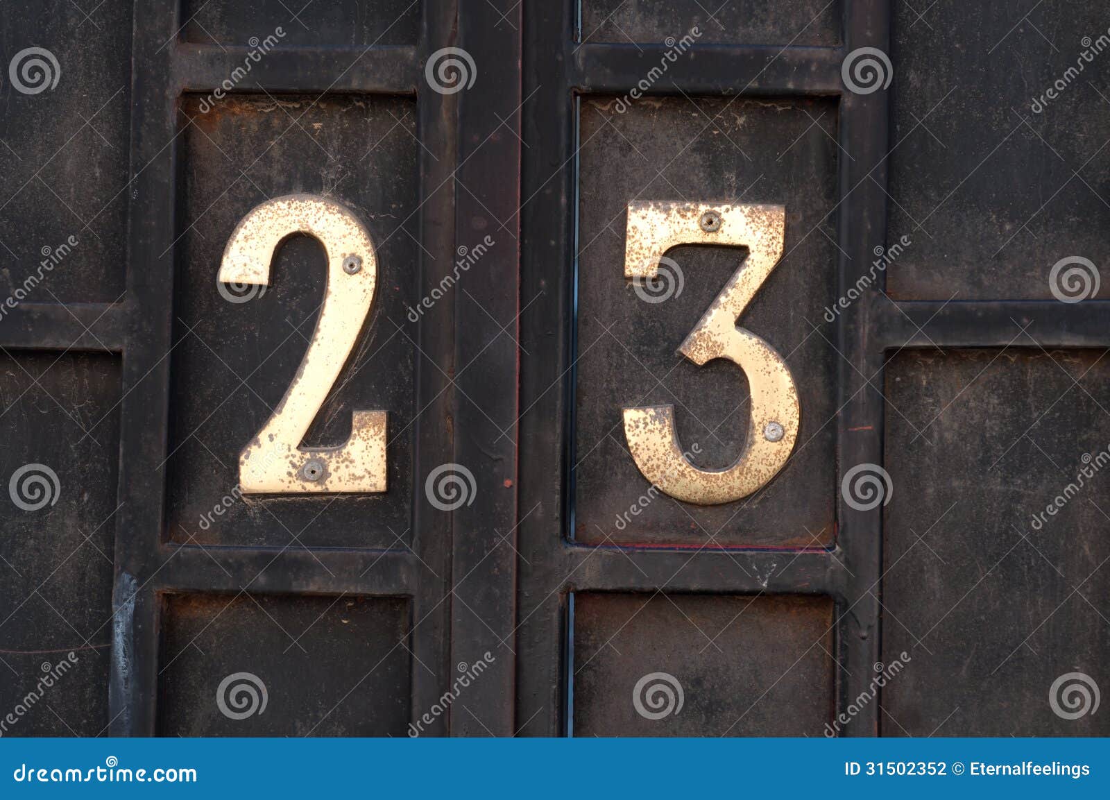 House number 23 stock photo. Image of amount, next, community - 31502352
