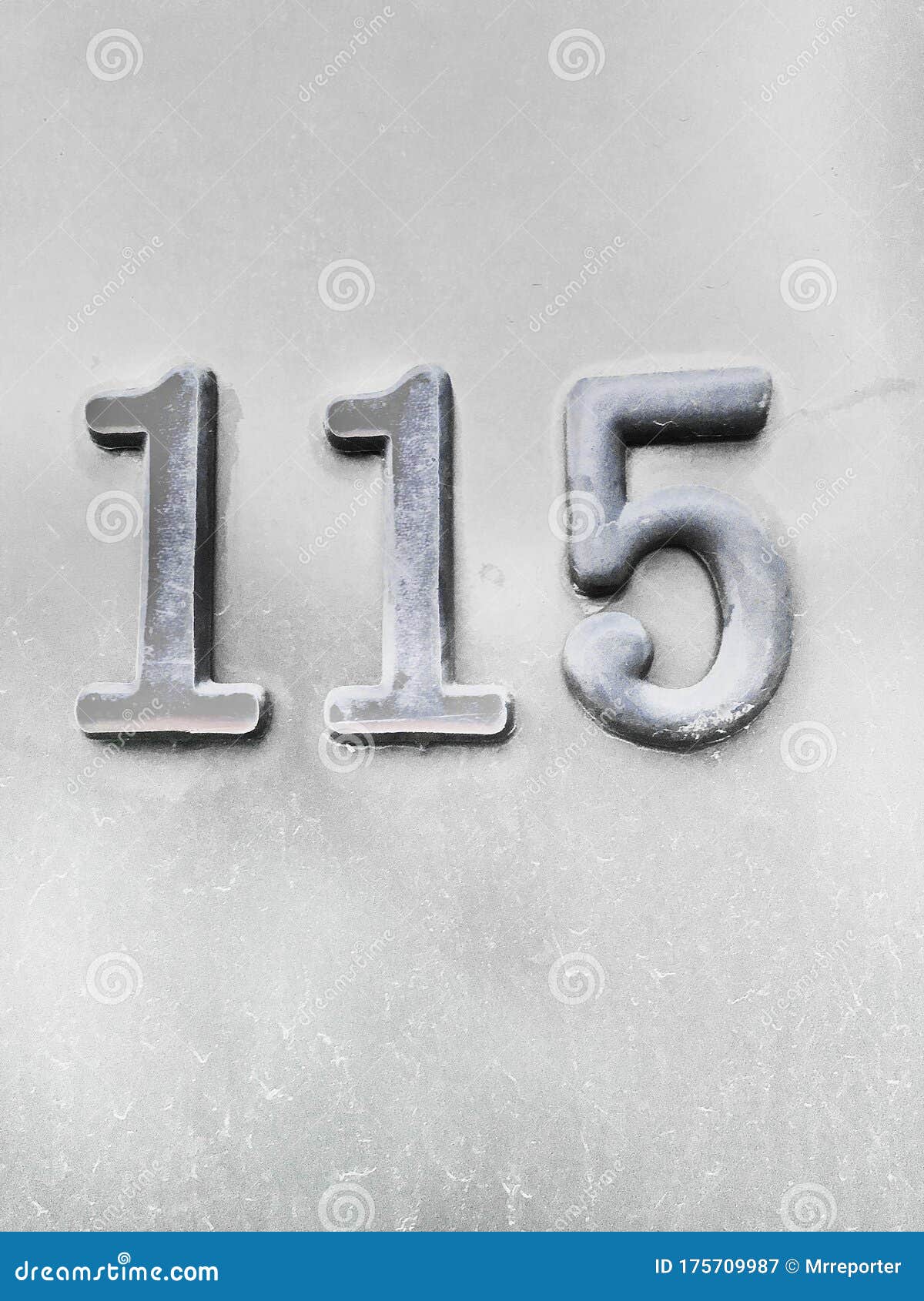 No 115 stock image. Image of gray, house, outdoors, closeup - 175709987