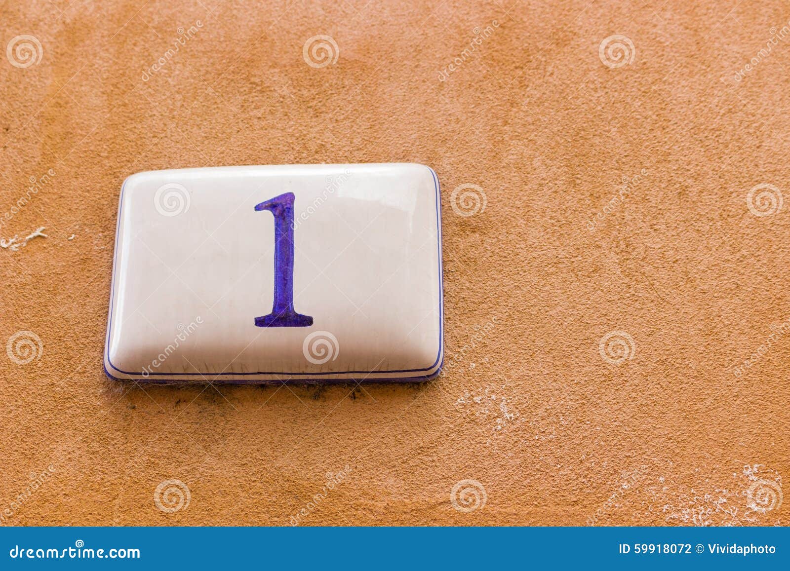 House number one stock photo. Image of number, house - 59918072