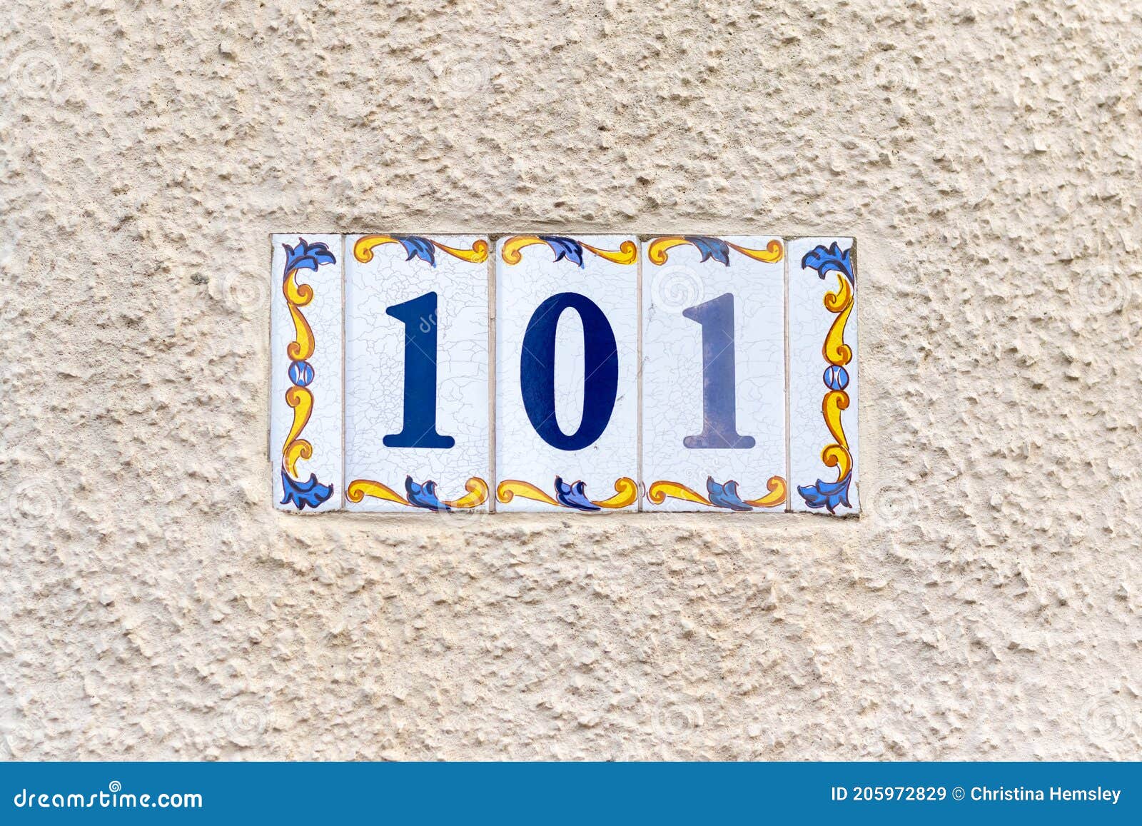 House number 101 stock image. Image of decoration, numbers - 205972829