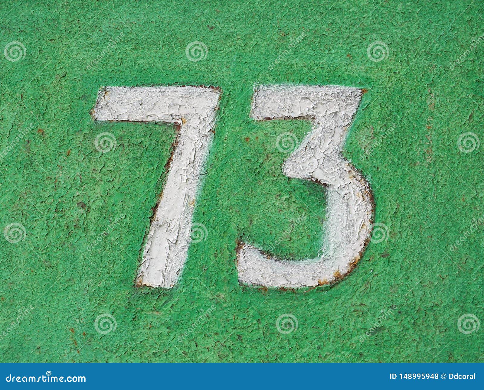House number seventy three stock photo. Image of gate - 148995948
