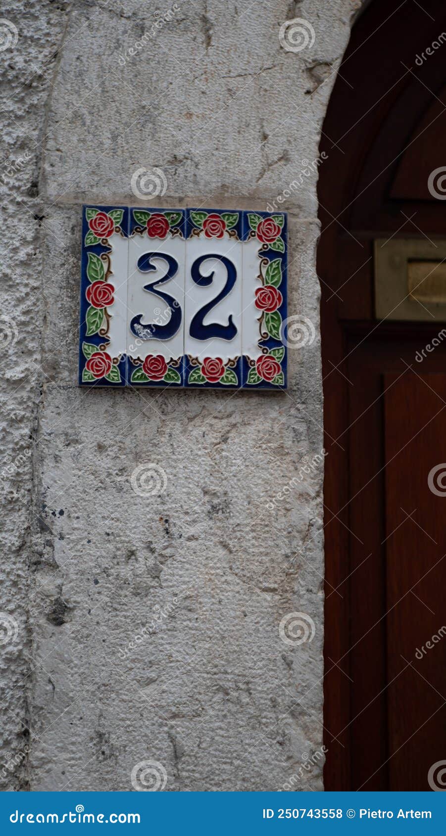House Number 30 Sign on Wall Stock Photo - Image of frame, figure ...