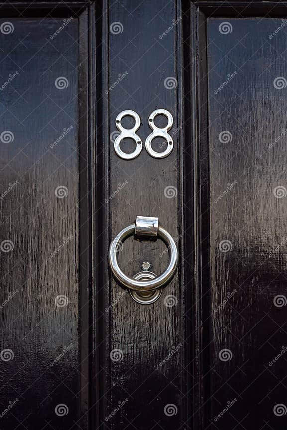 House number 88 stock image. Image of street, decoration - 166521581