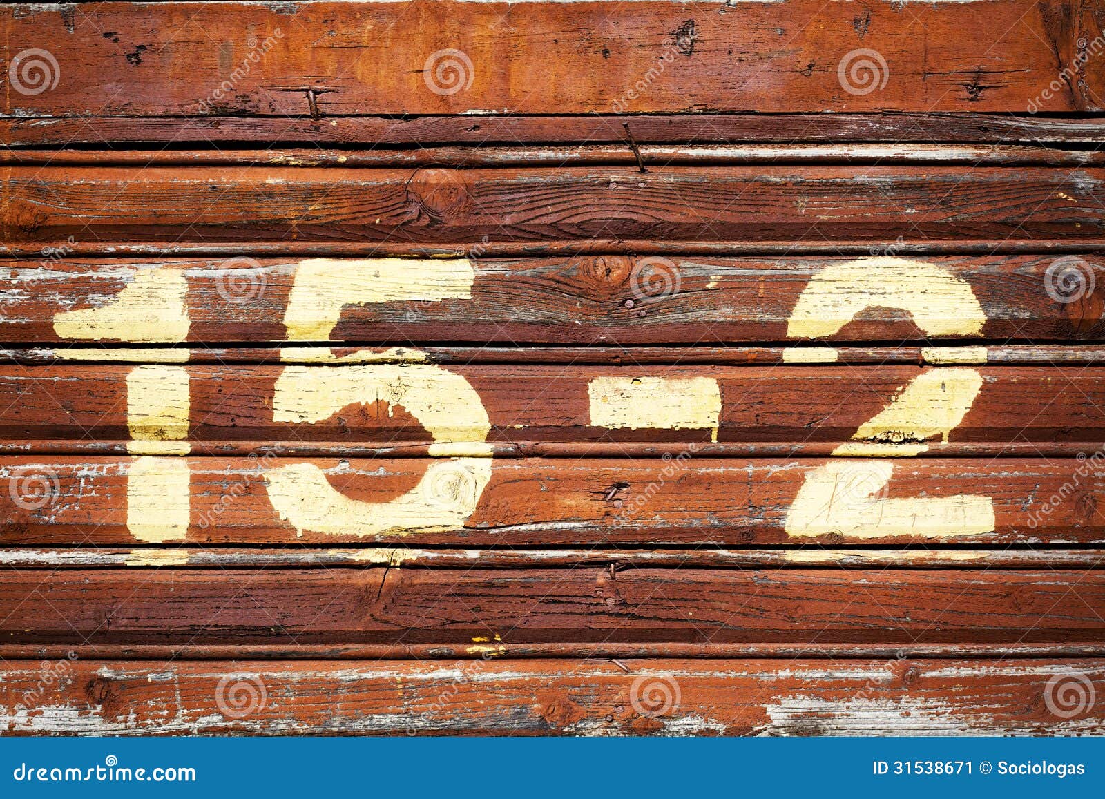 House number stock image. Image of retro, vintage, worn - 31538671