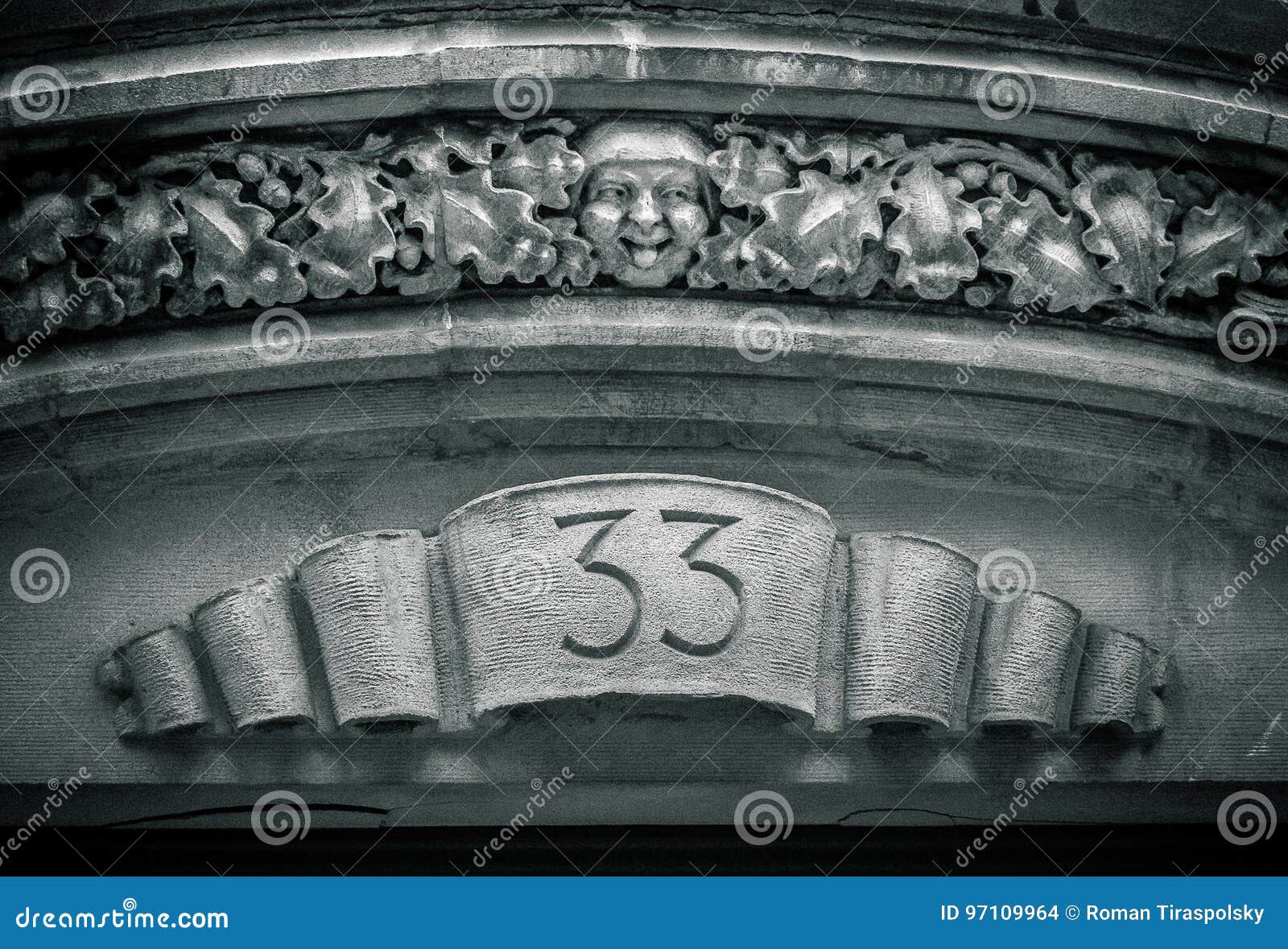 House number 33 stock photo. Image of decoration, house - 97109964