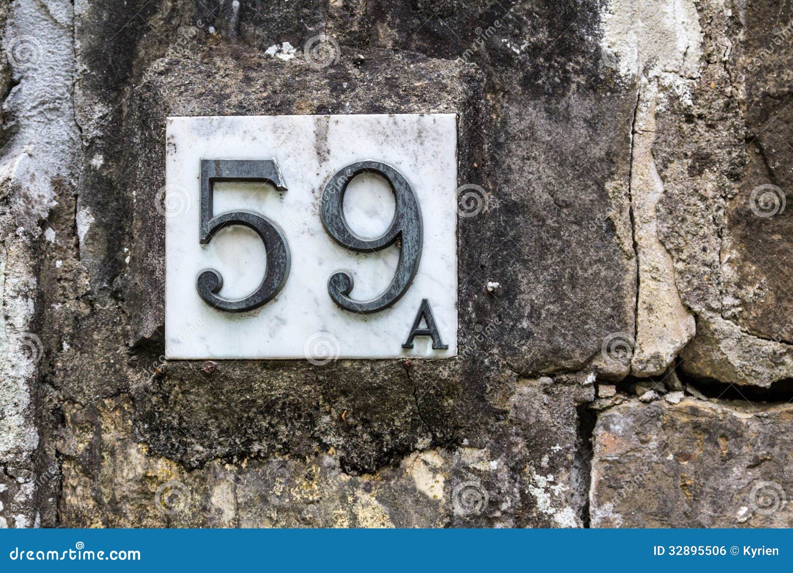 House number 59 a stock photo. Image of outdoors, house - 32895506