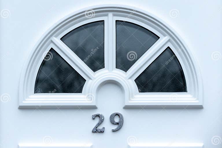 House number 29 stock photo. Image of semicircle, decoration - 218287962
