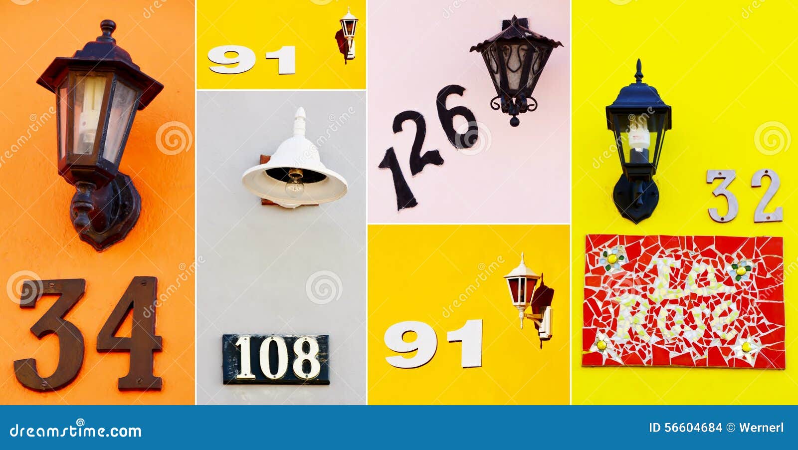 House numbers stock photo. Image of kaap, black, wall - 56604684