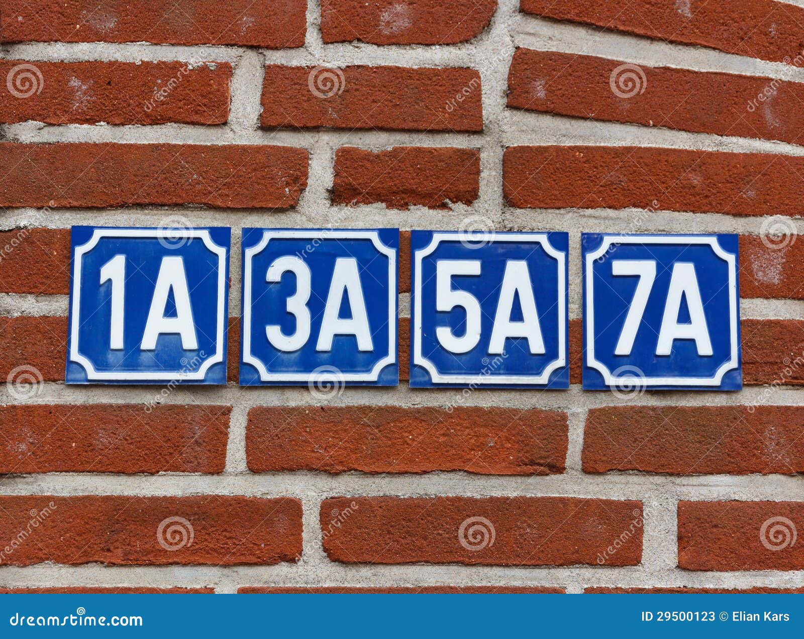 House numbers on wall stock image. Image of doorway, front - 29500123