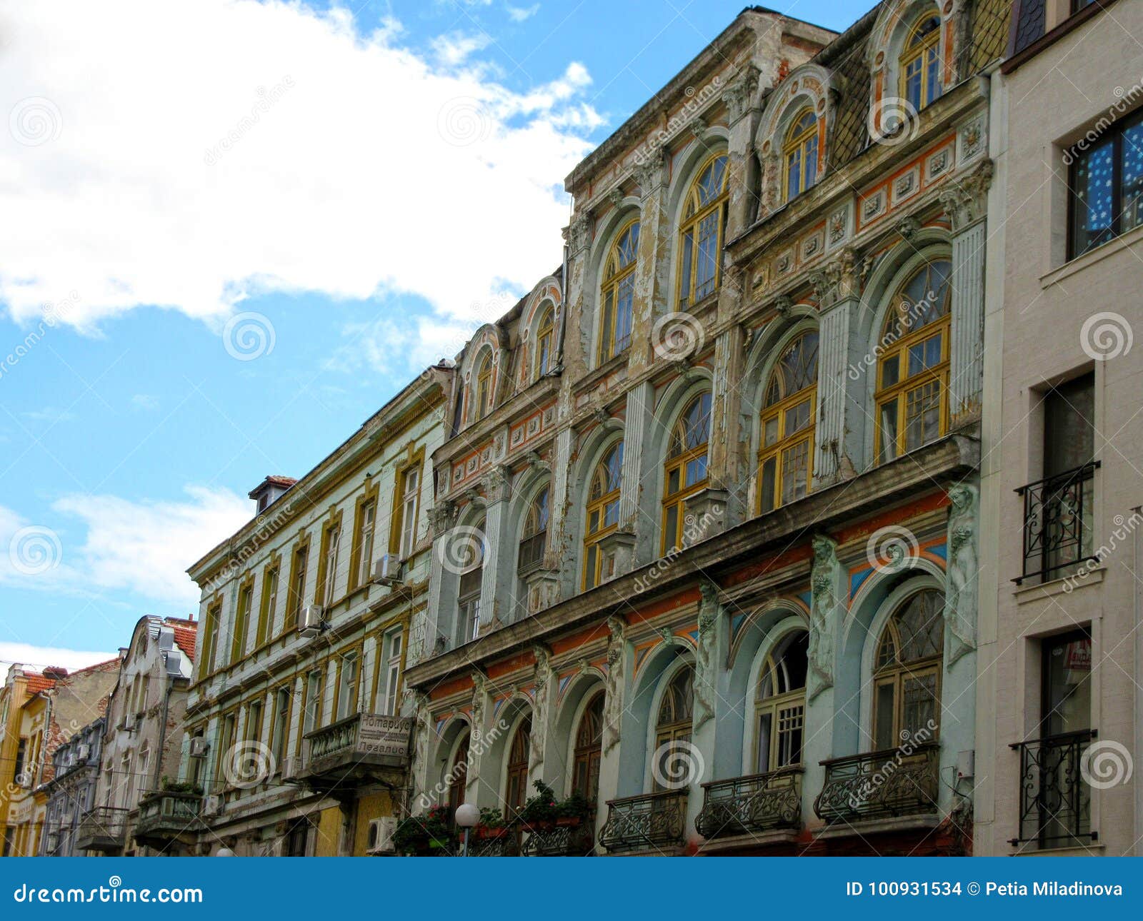 The House with the Nymphs. stock photo. Image of colorful - 100931534