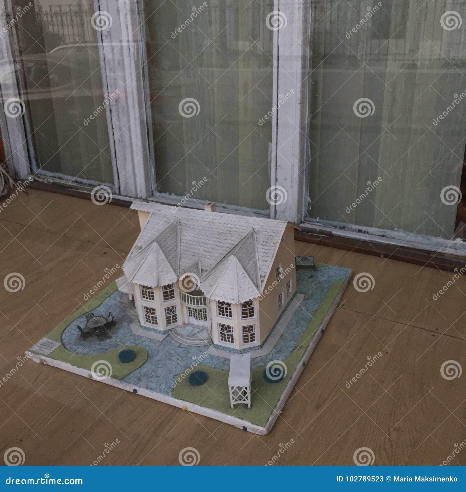 House stock image. Image of house, palace, retro, model - 102789523