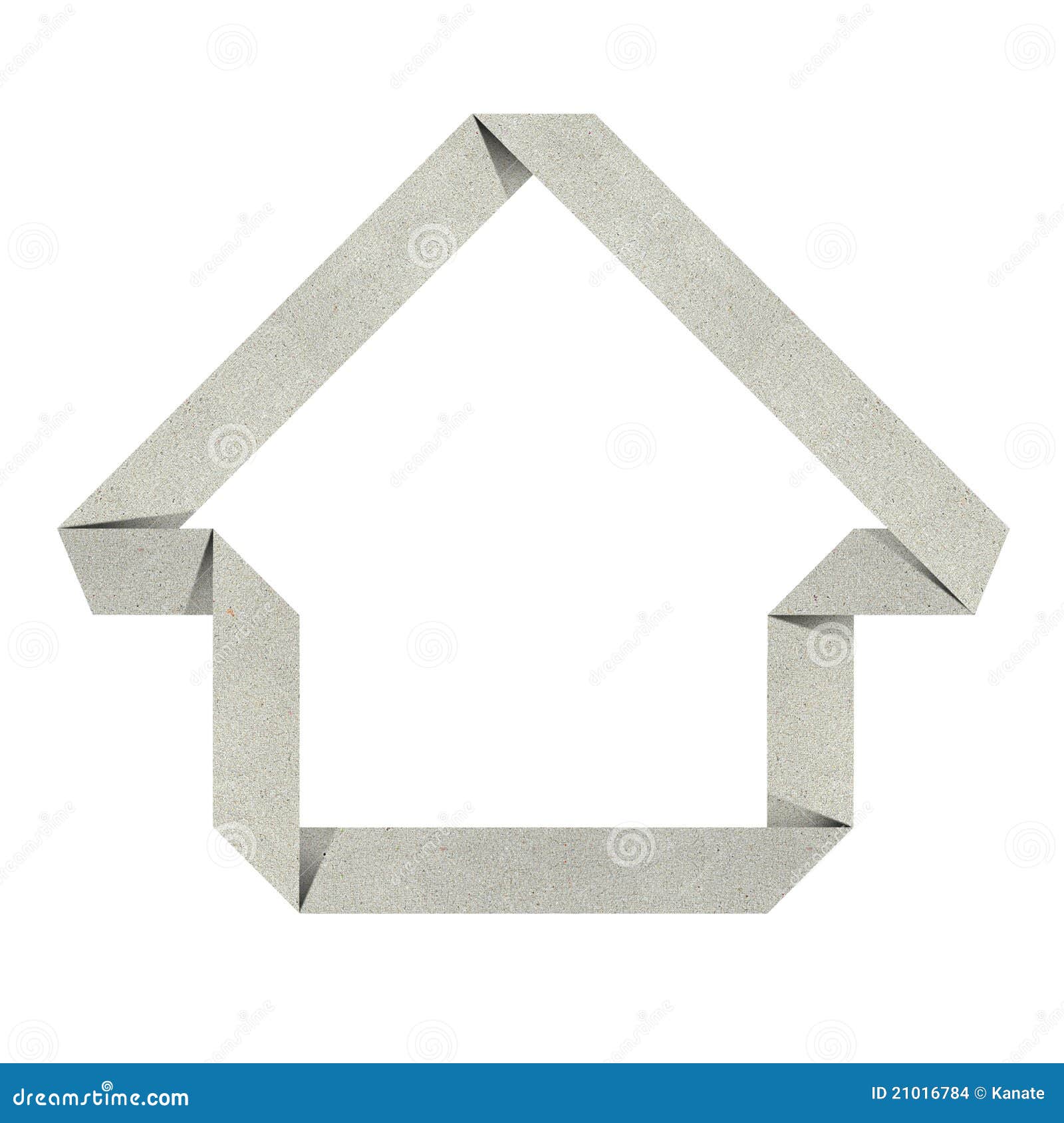 House Origami Recycled Papercraft Stock Illustrations – 8 House Origami ...