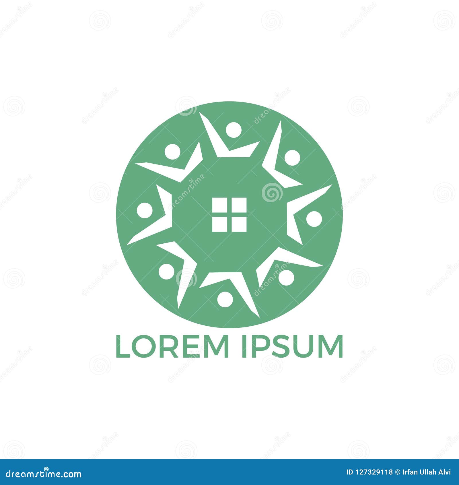 Community Home Logo Design. Stock Vector - Illustration of business ...