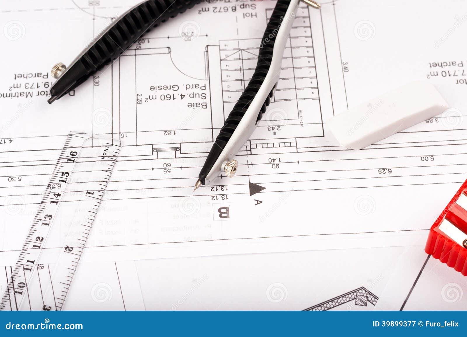 House plan stock image. Image of architectural, architecture - 39899377