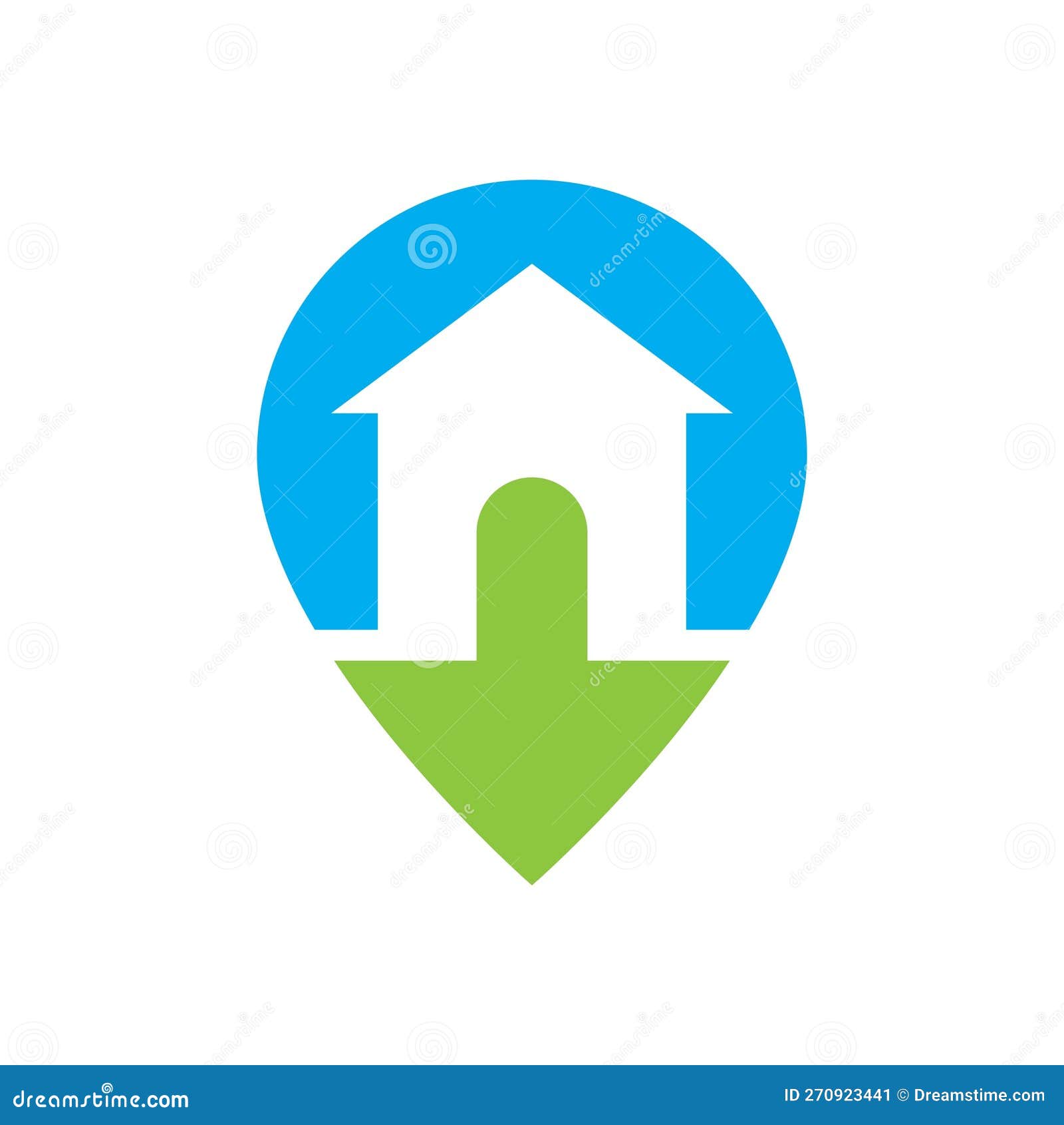 House Point Logo Images Illustration Stock Vector - Illustration of ...