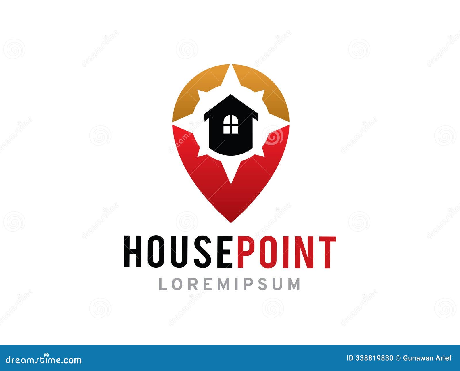 House Point Logo Symbol or Icon Template Stock Vector - Illustration of ...