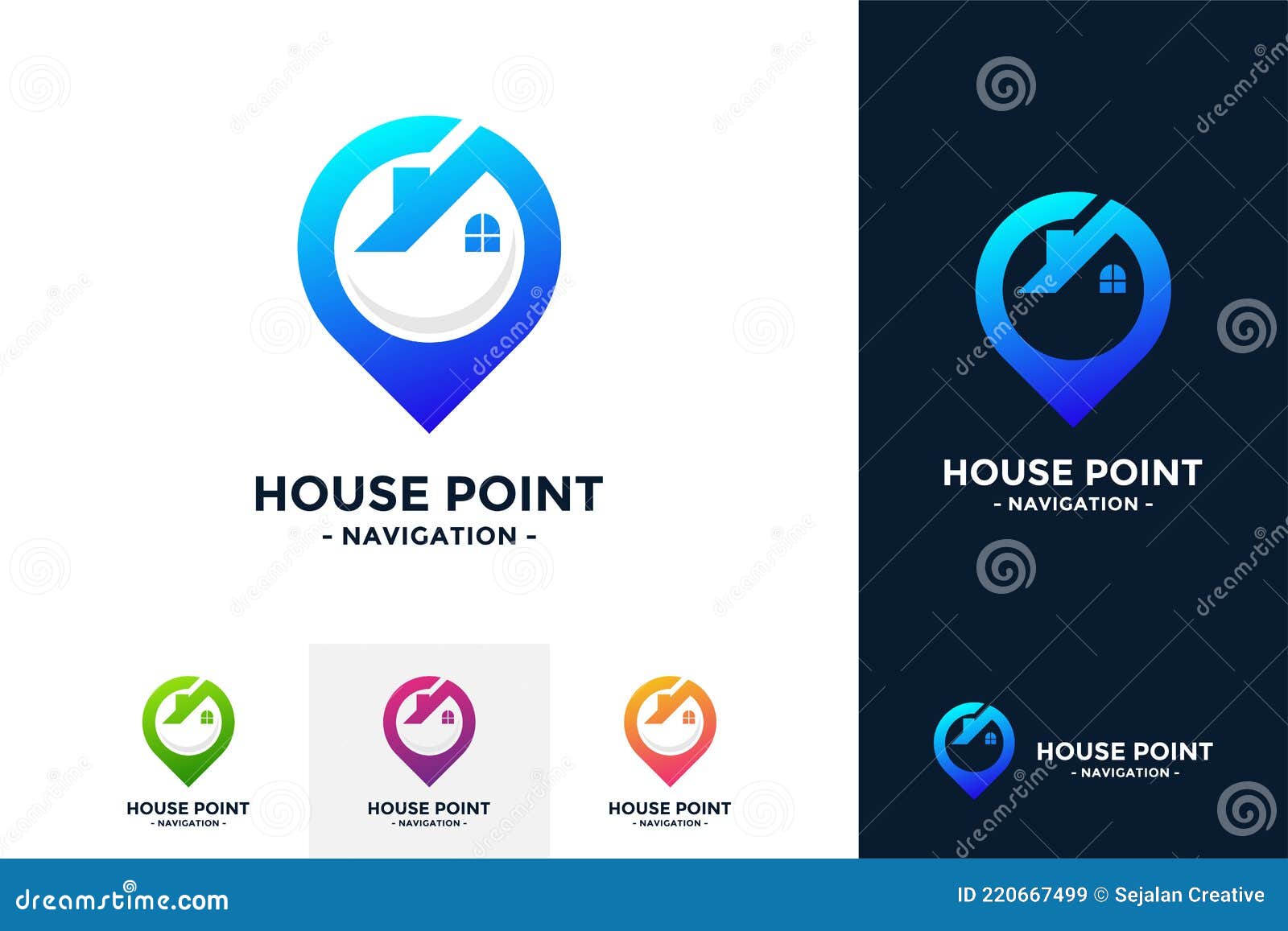House point logo vector stock vector. Illustration of destination ...