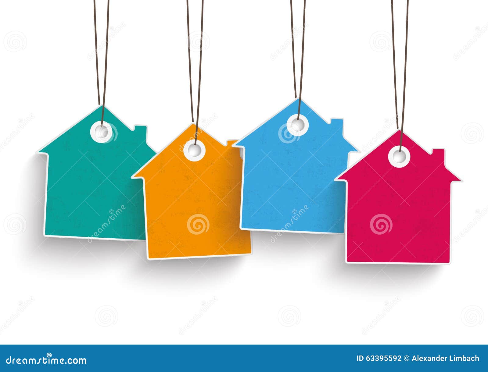 House Price Stickers stock vector. Illustration of advertisement - 63395592