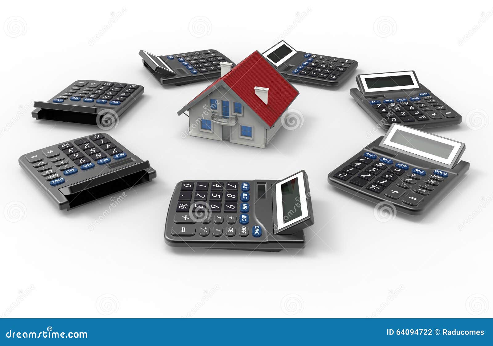 House pricing concept stock illustration. Illustration of index - 64094722