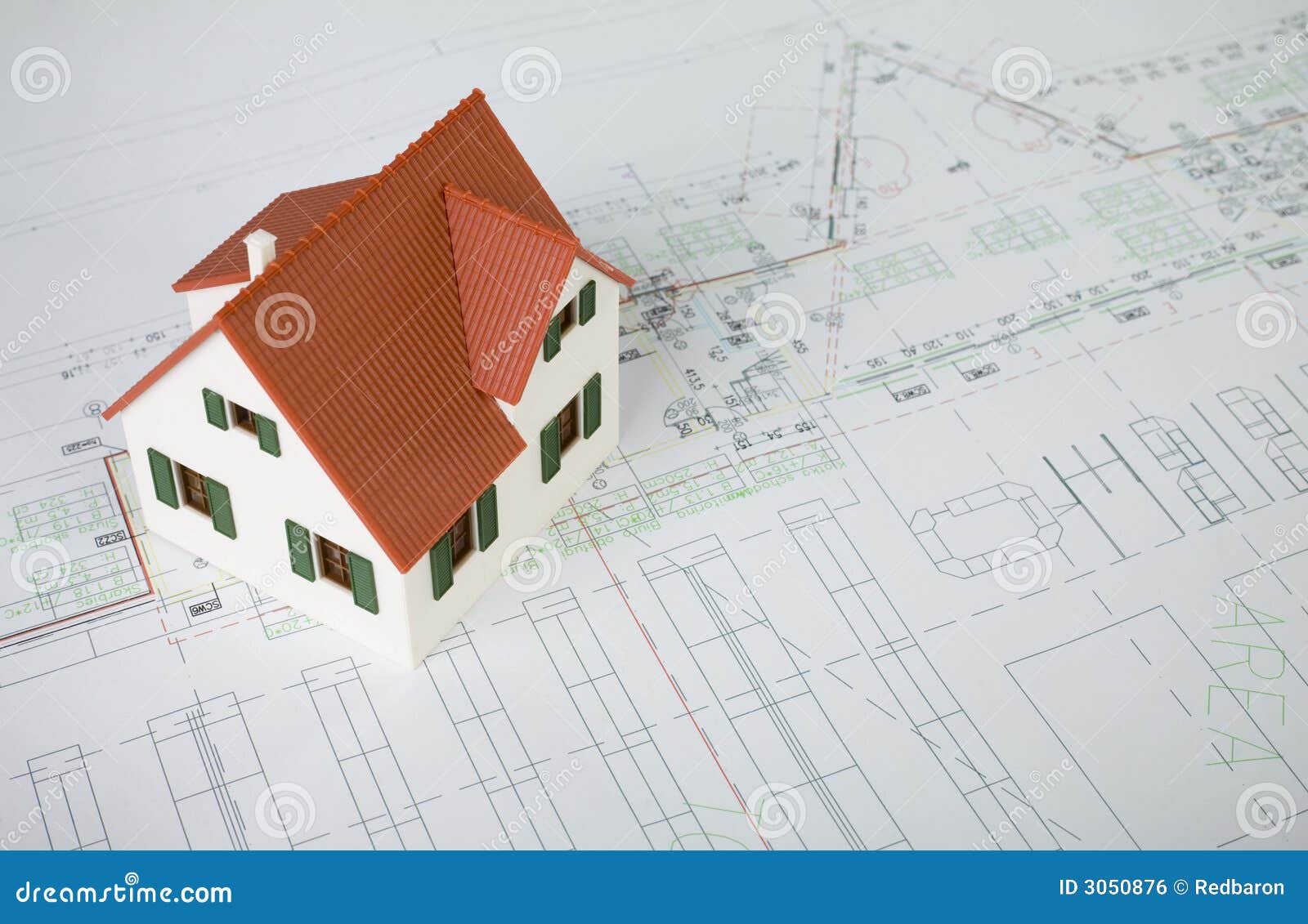 House on project stock photo. Image of high, dream, model - 3050876