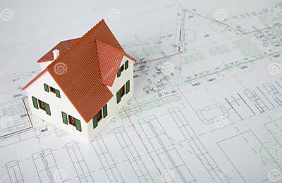 House on project stock photo. Image of high, dream, model - 3050876
