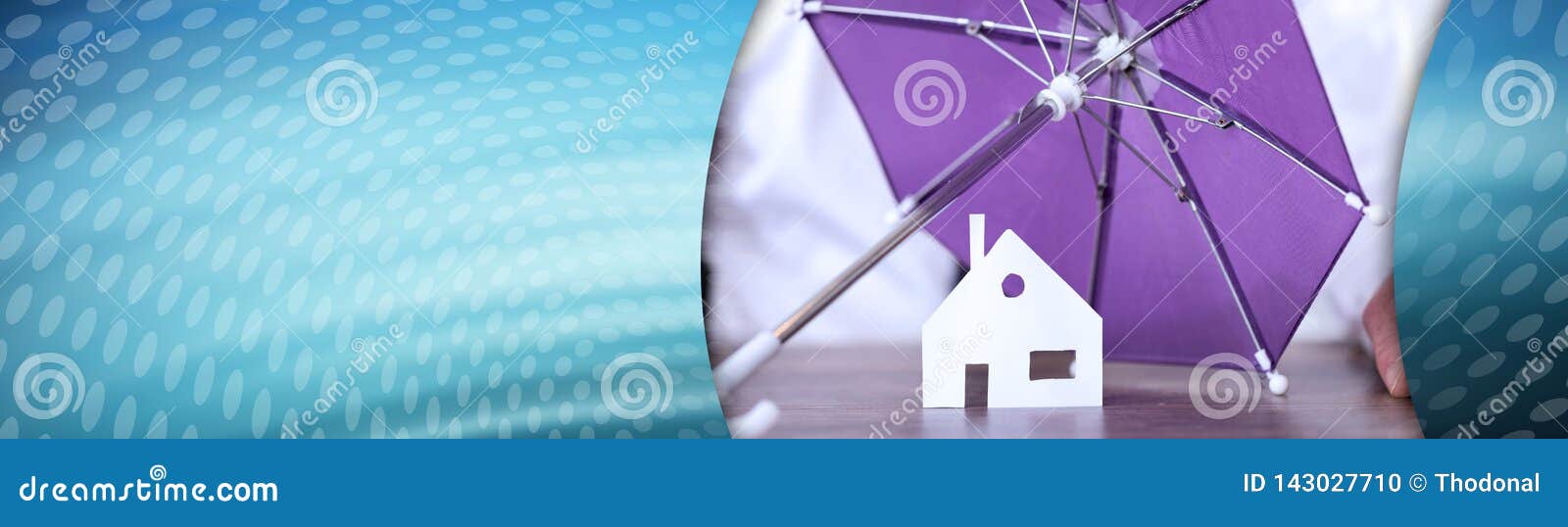 House Protection Coverage Concept Stock Photo - Image of shape ...
