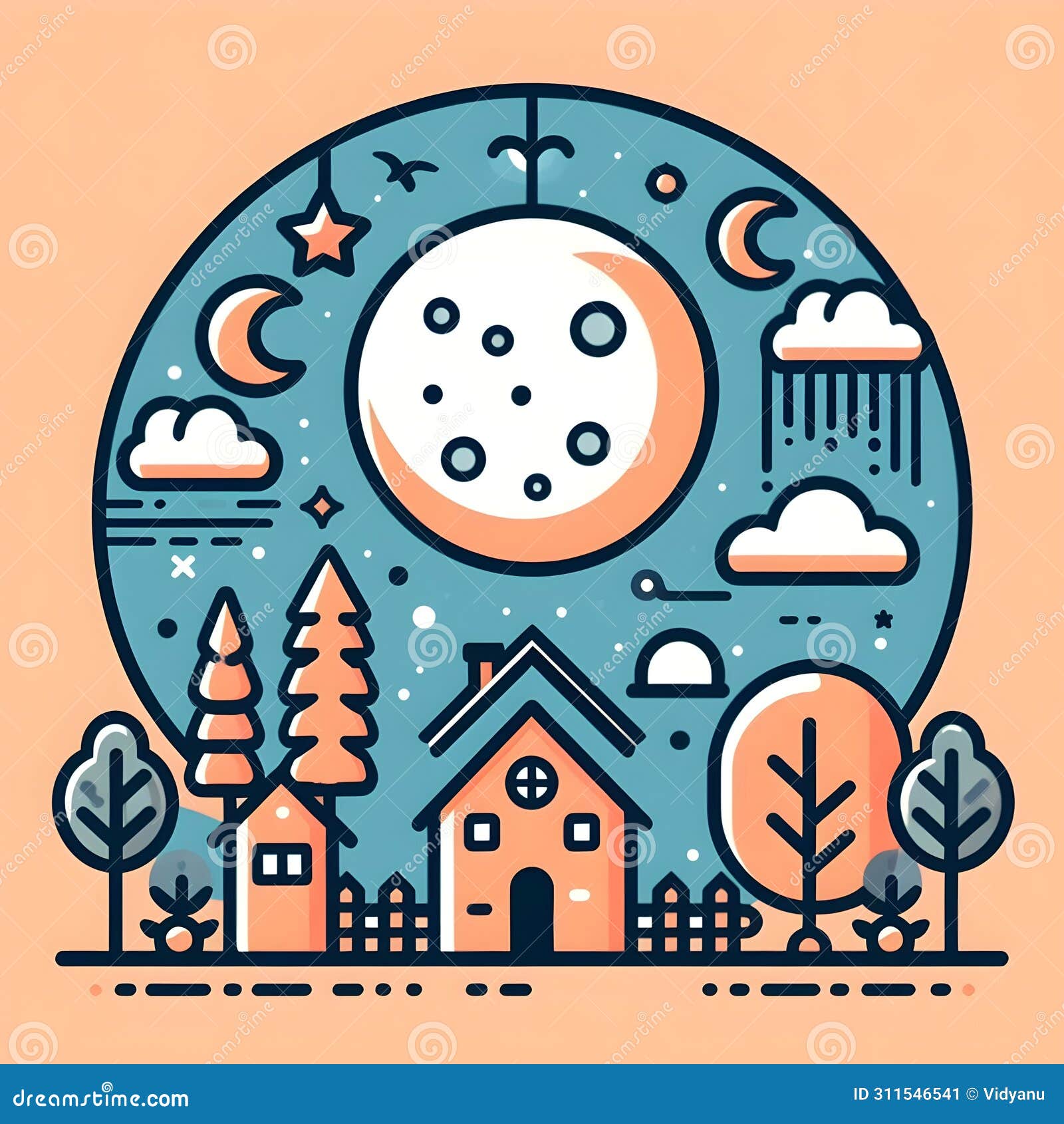 House of Random Art Logo Design Jpg Stock Illustration - Illustration ...