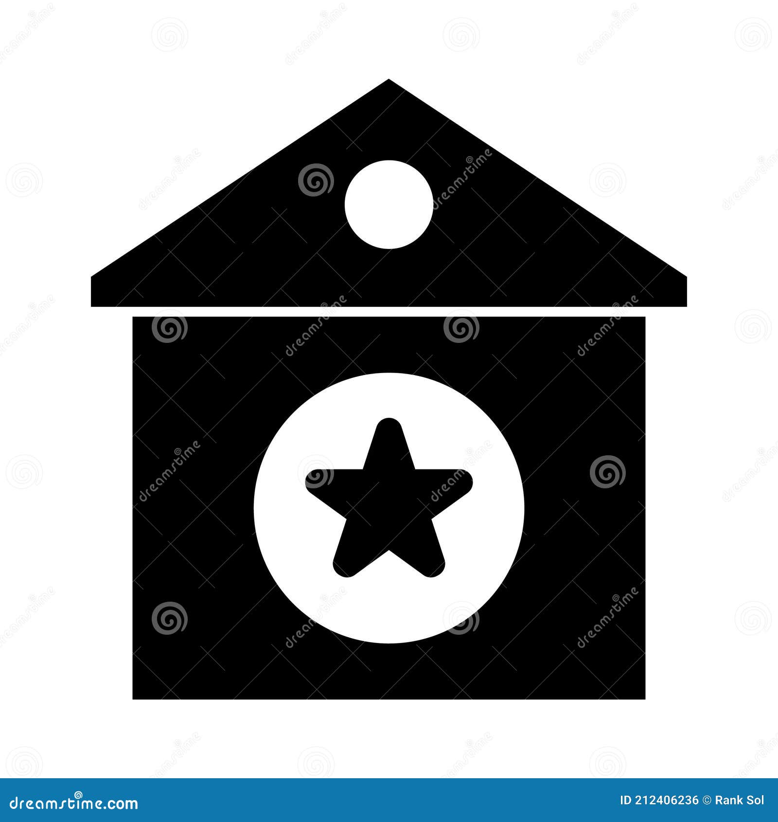 House Ranking Isolated Vector Icon Which Can Easily Modify or Edit ...