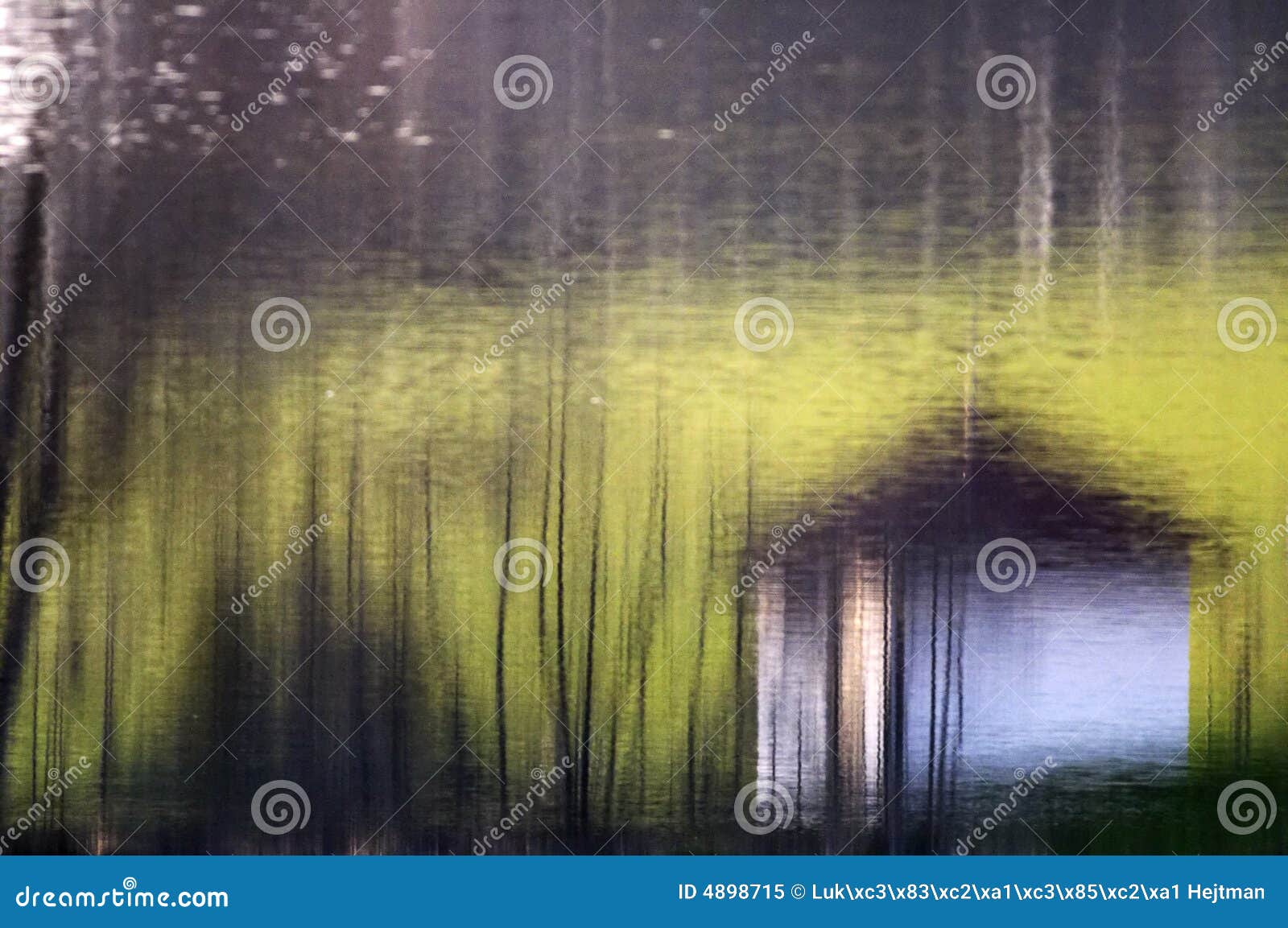 House reflection stock image. Image of meadow, plants - 4898715