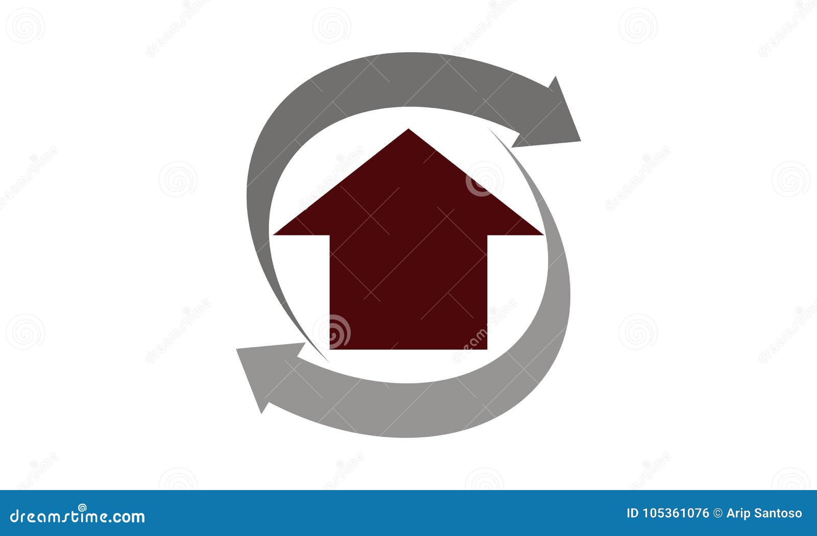House Remodeling, Redevelopment, Repair Home Grey Icon. Cartoon Vector ...