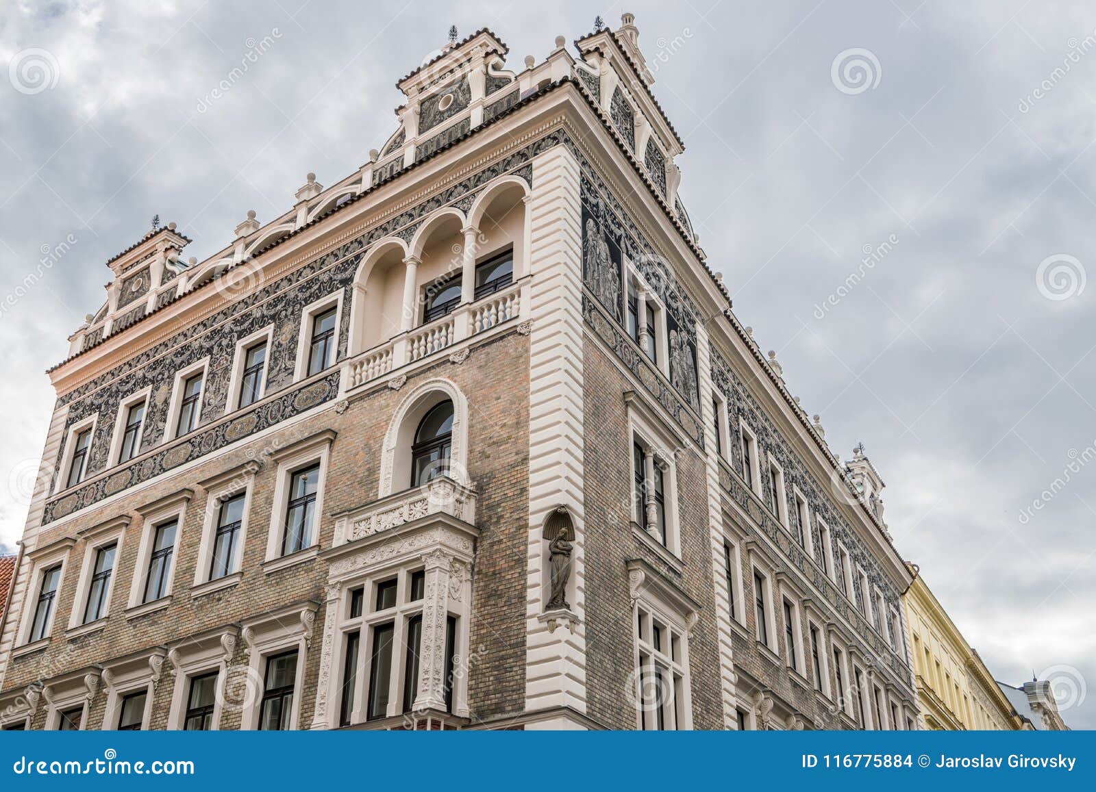 House of renaissance stock photo. Image of facade, wall - 116775884
