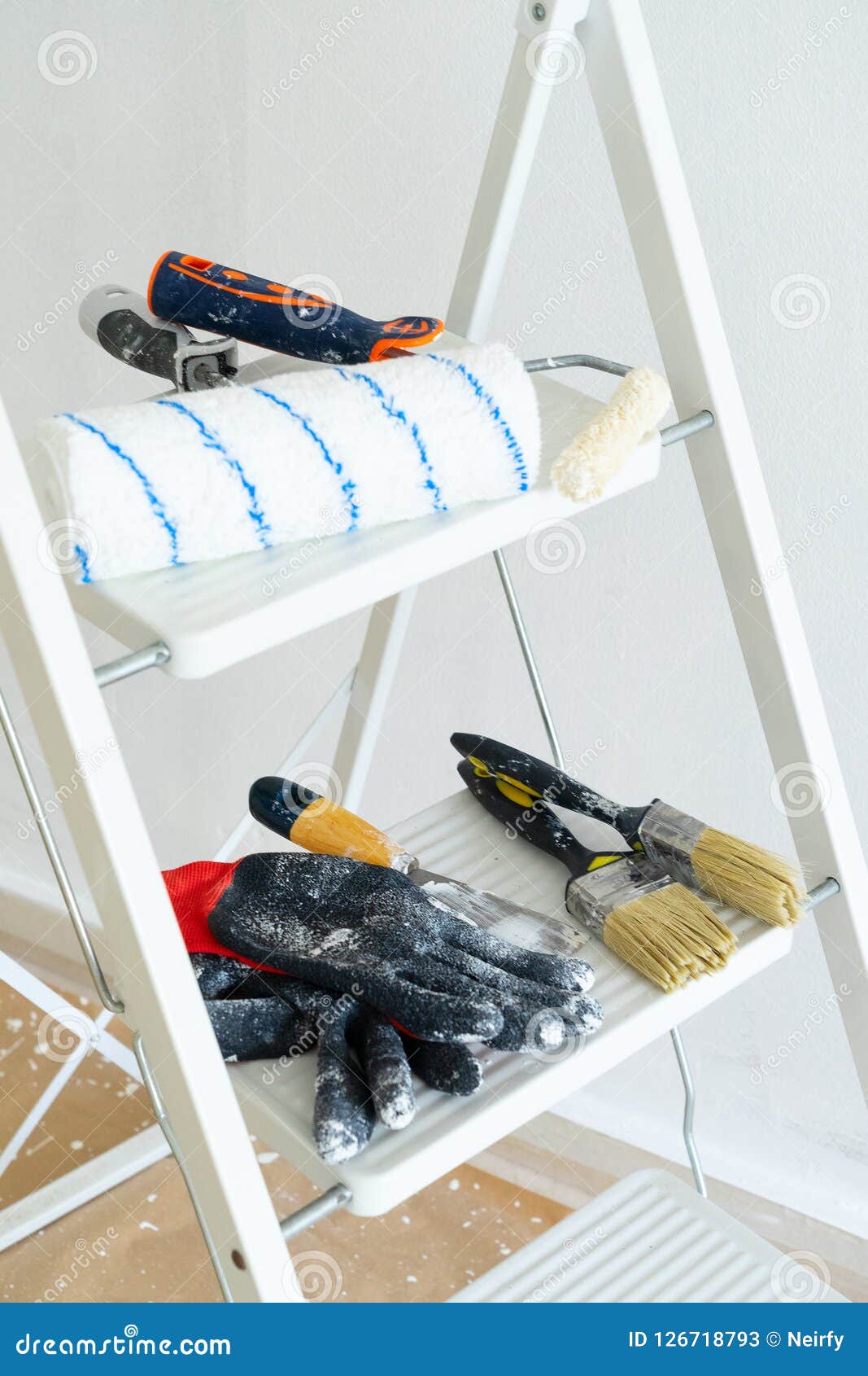 House renovation tools stock image. Image of problem - 126718793