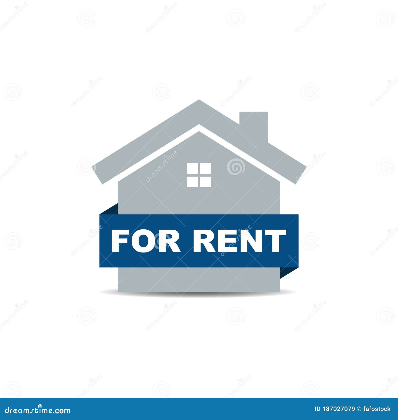 House for Rent Icon Vector Logo Template Stock Vector - Illustration of ...