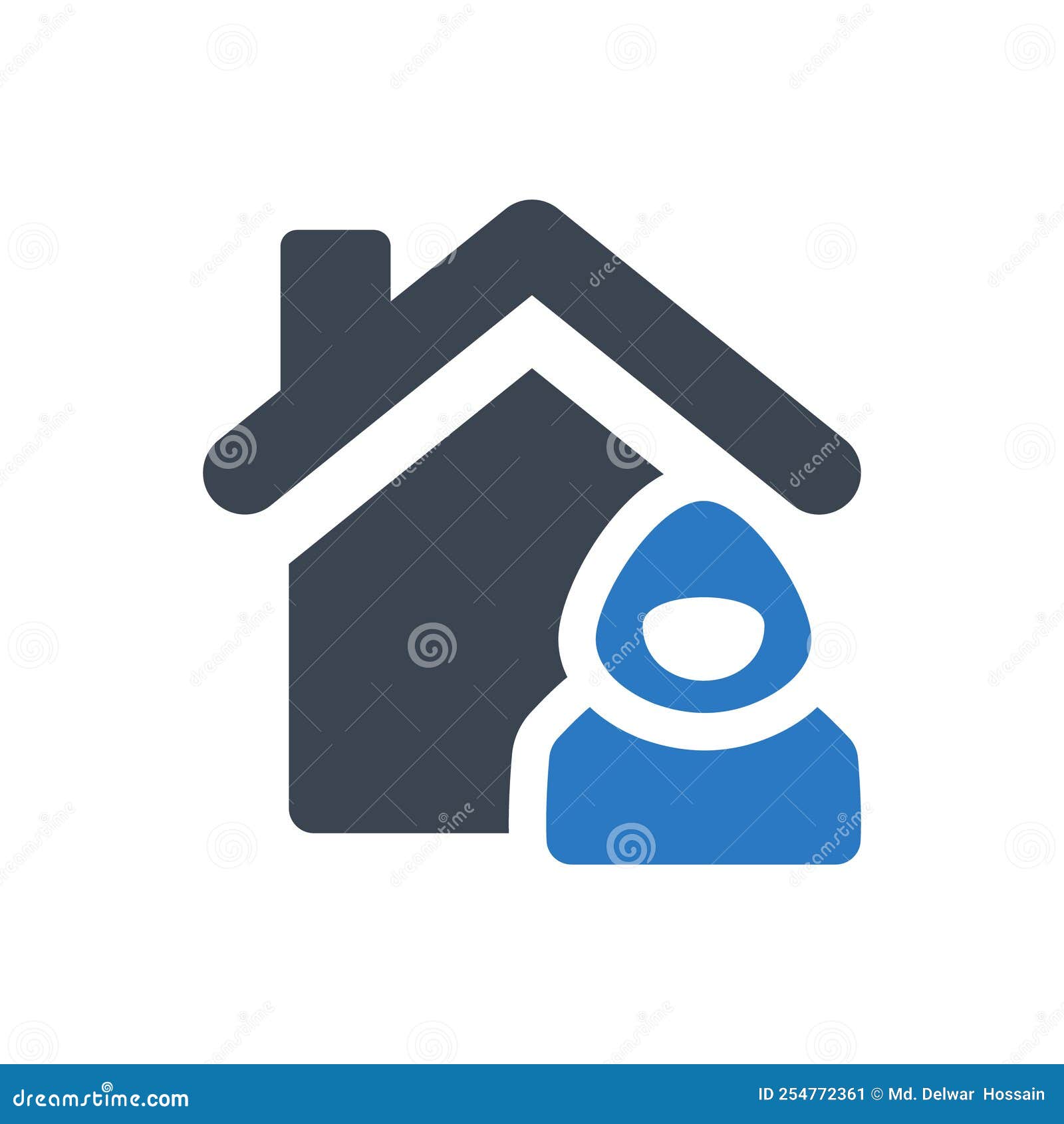 House robbery icon stock vector. Illustration of icon - 254772361