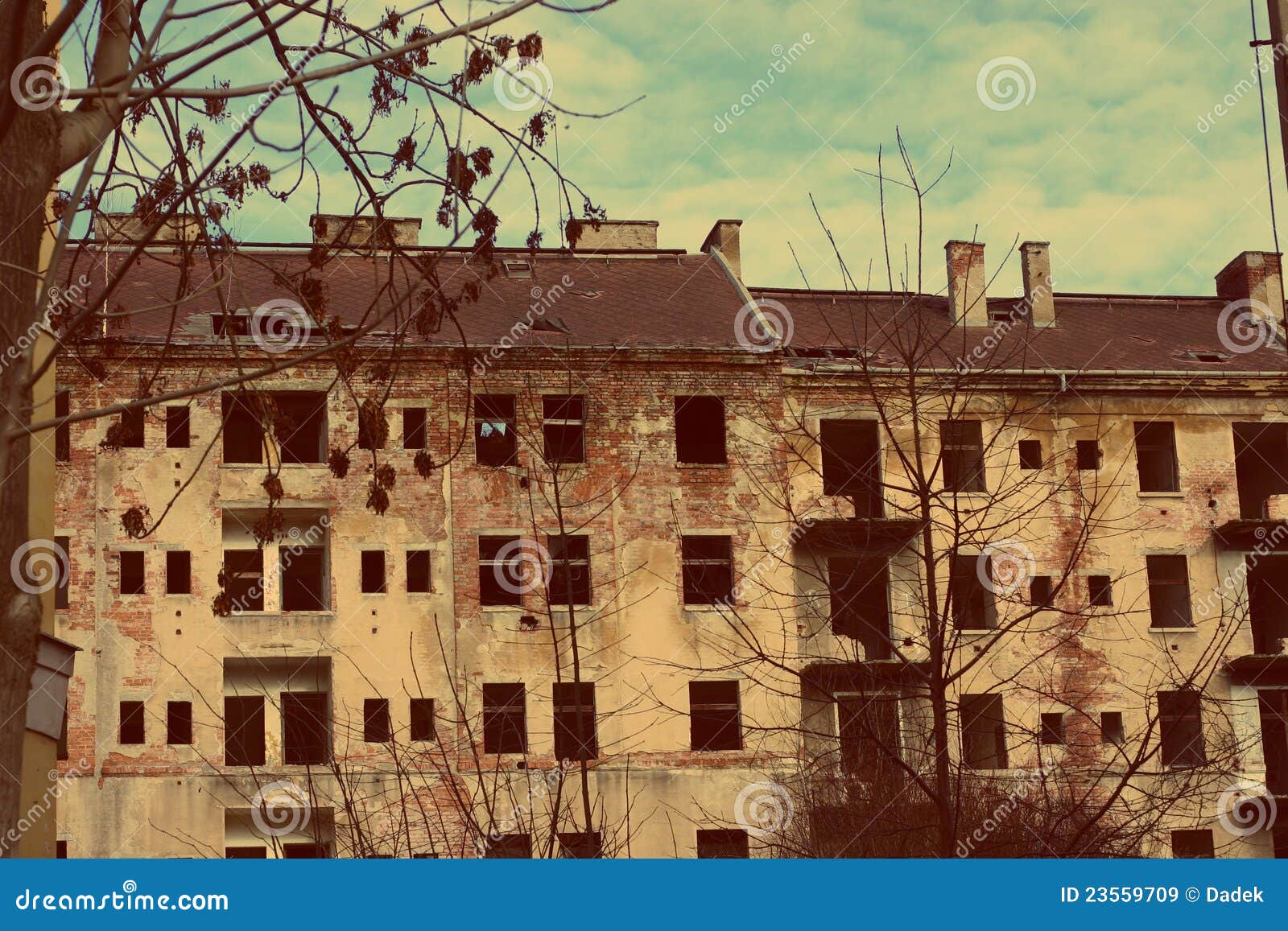 House ruins stock image. Image of exterior, horror, rural - 23559709