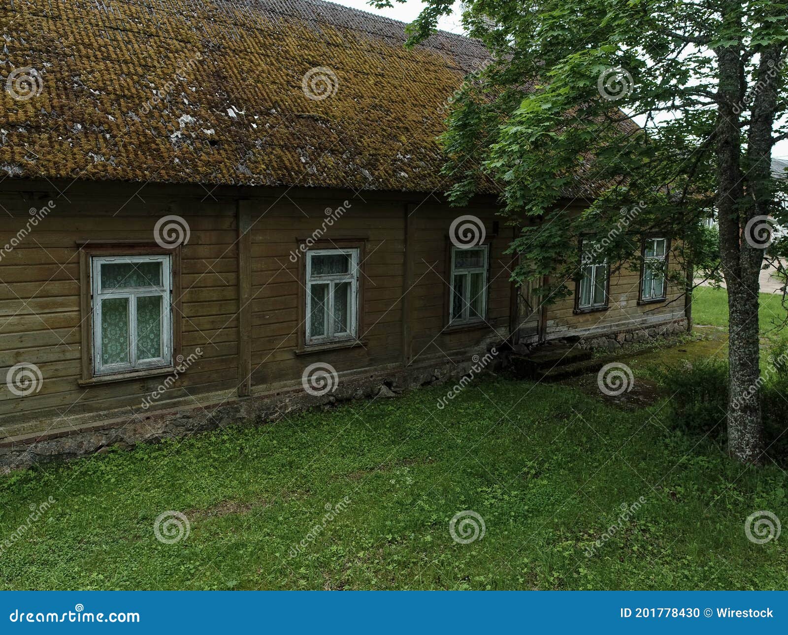 House in a rural area stock photo. Image of house, wooden - 201778430