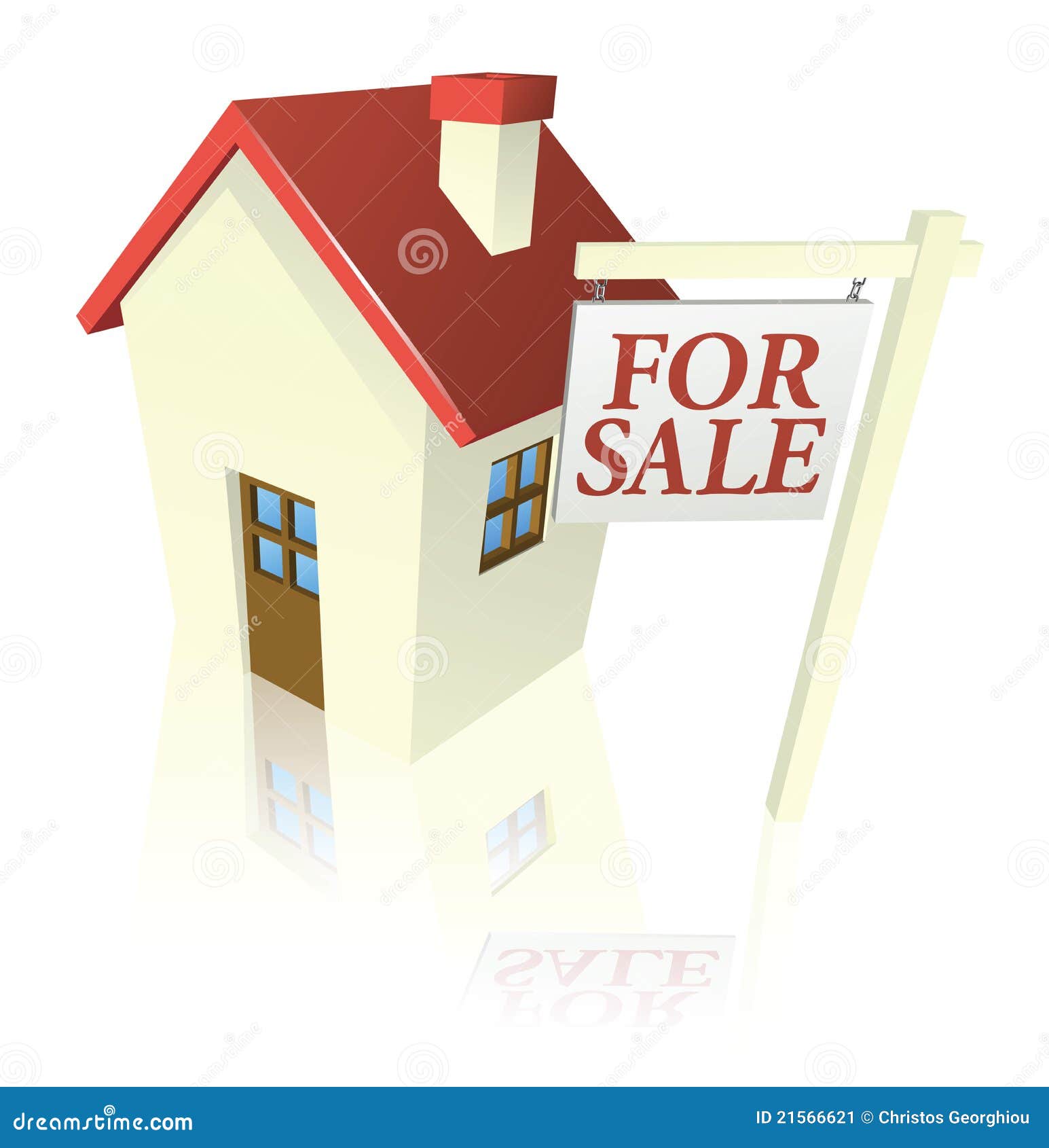 House for sale graphic stock vector. Illustration of marketing - 21566621