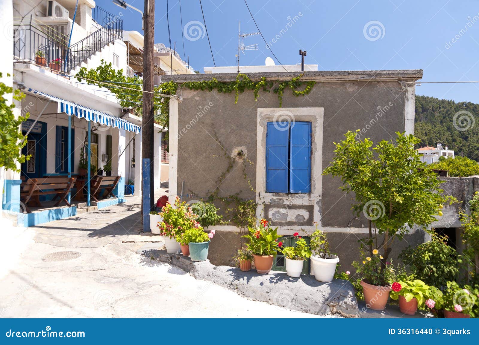 House on Samos stock photo. Image of greece, island, islands - 36316440