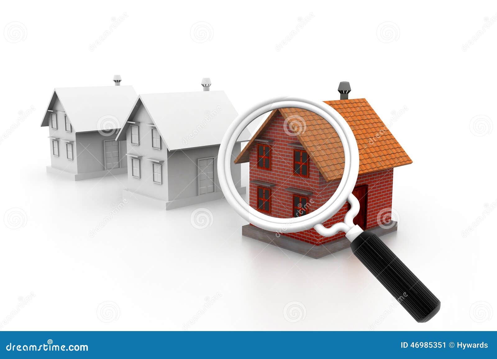 House search stock illustration. Illustration of devices - 46985351
