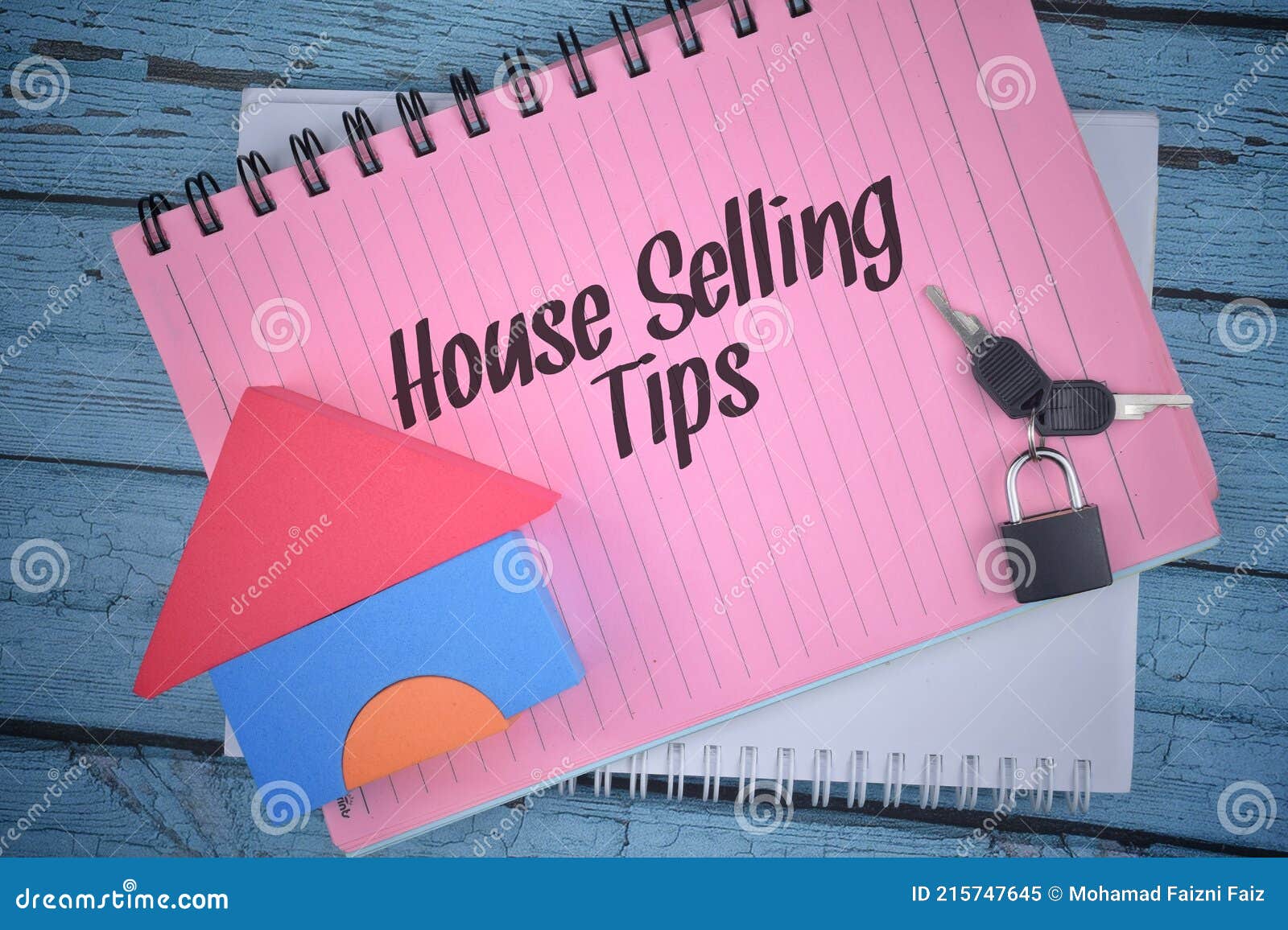 House Selling Tips with Replica House and Keys . Properties Concept ...