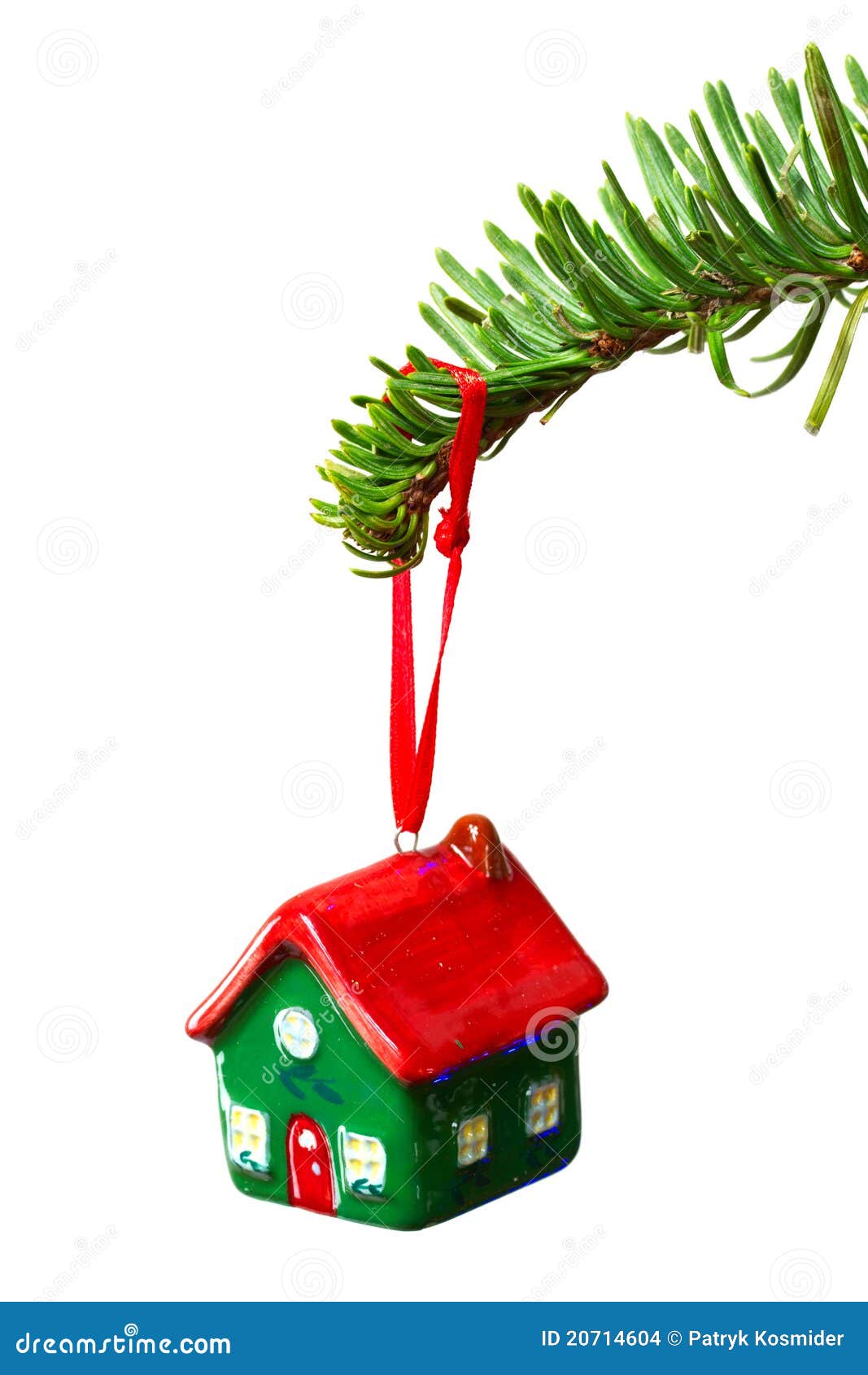 House shape bauble stock photo. Image of insurance, closeup - 20714604