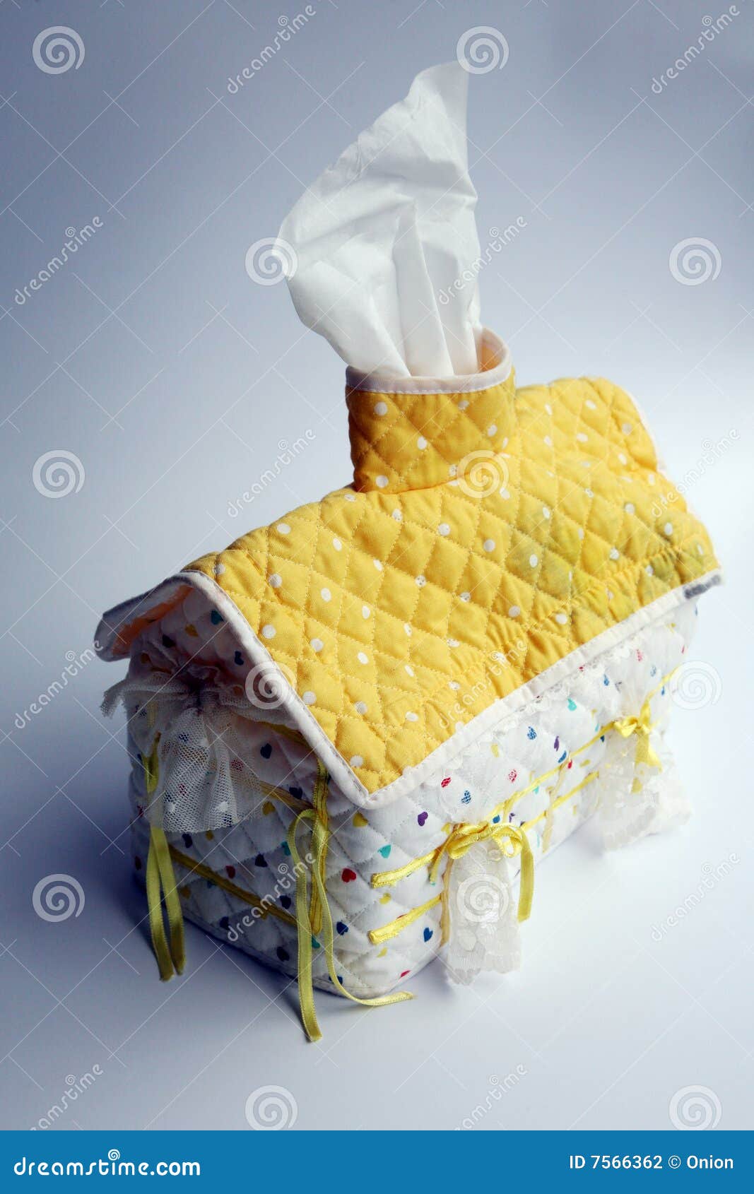 House Shape Tissue Dispenser Stock Photo - Image of unusual, material ...