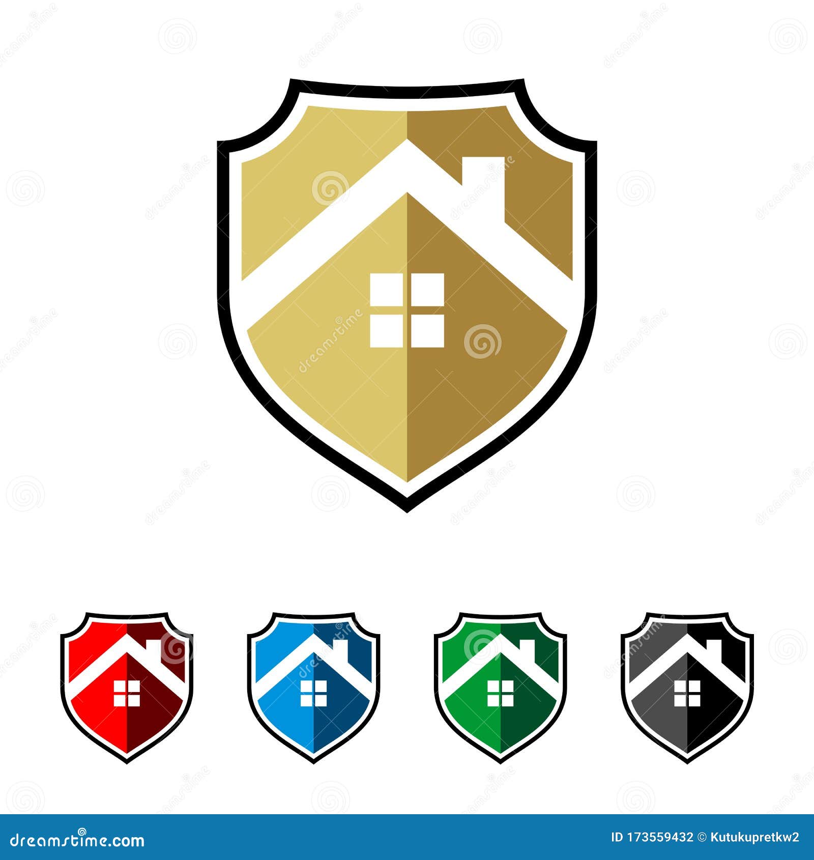 House Shield Vector Logo Template Illustration Design. Vector EPS 10 ...