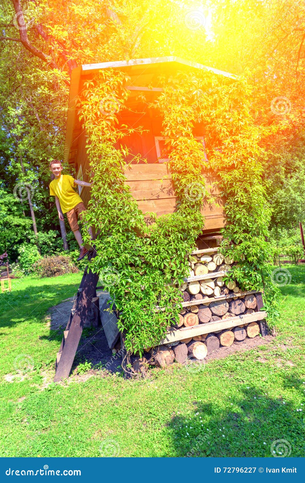 House stock image. Image of people, home, outdoors, construction - 72796227