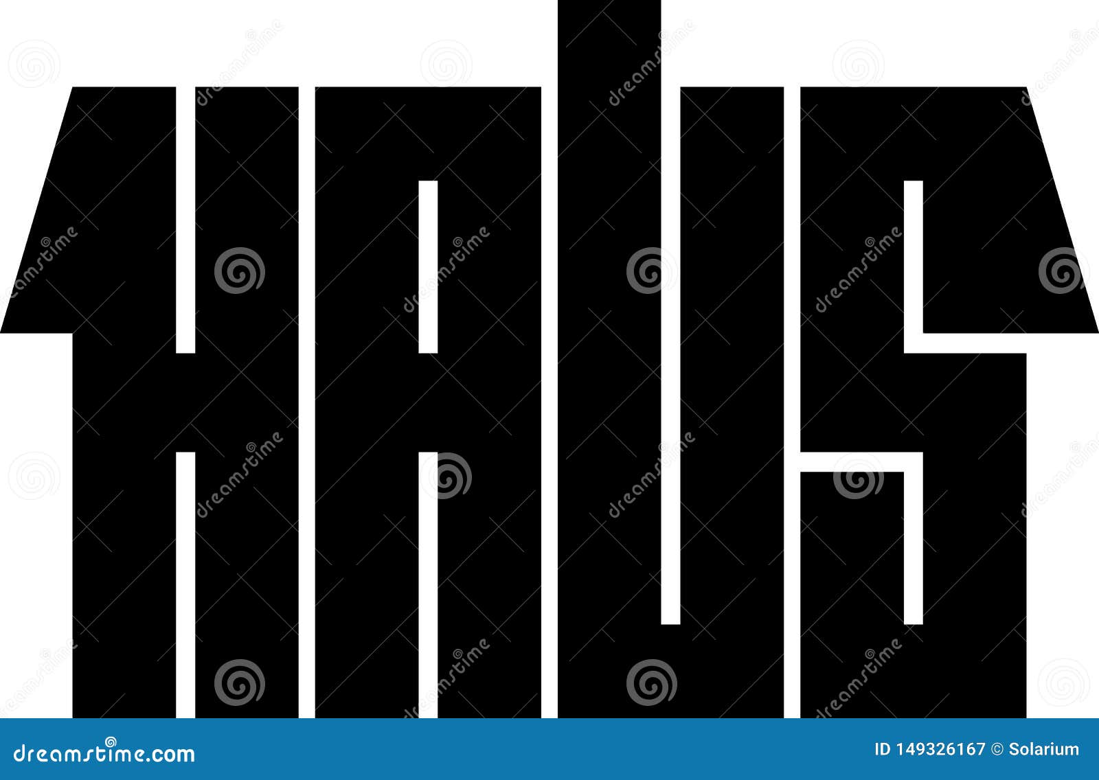 House stock vector. Illustration of chimney, clipart - 149326167