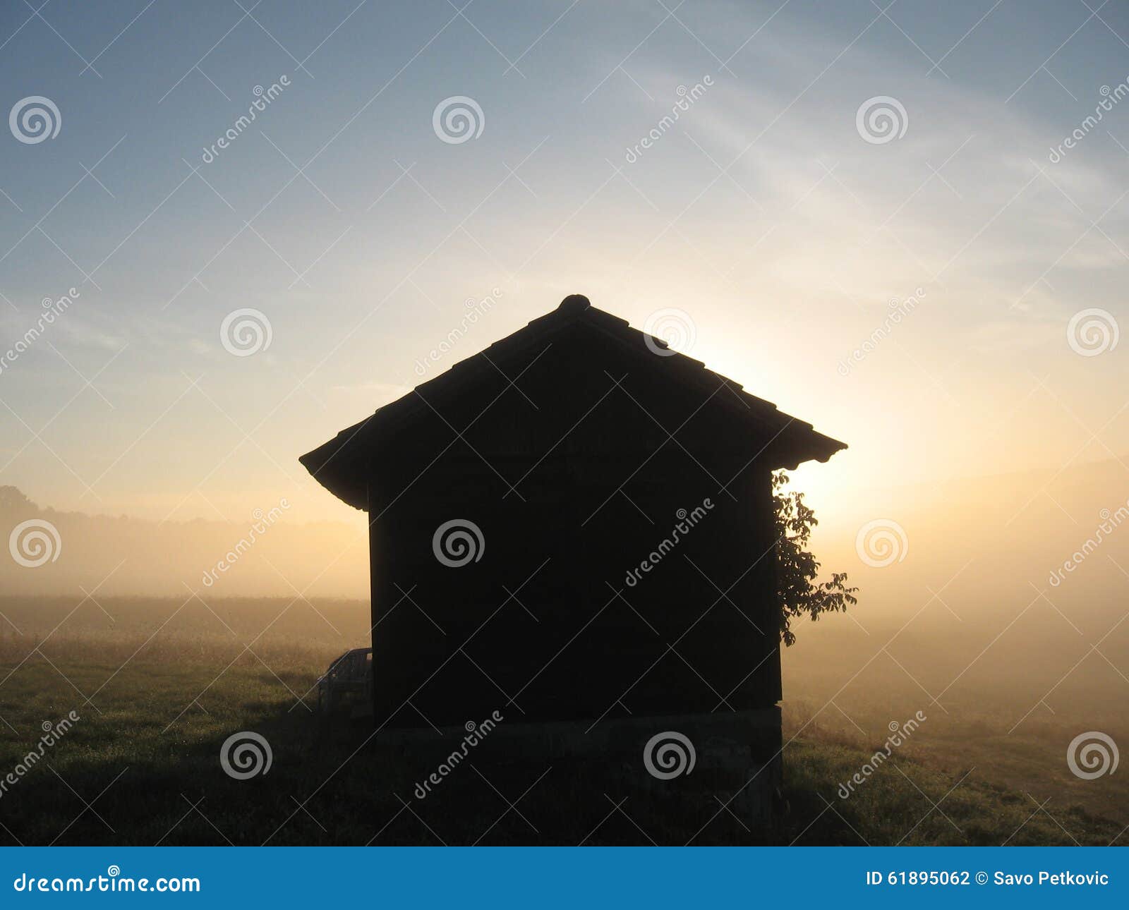 House and sun stock photo. Image of rises, house, blocking - 61895062