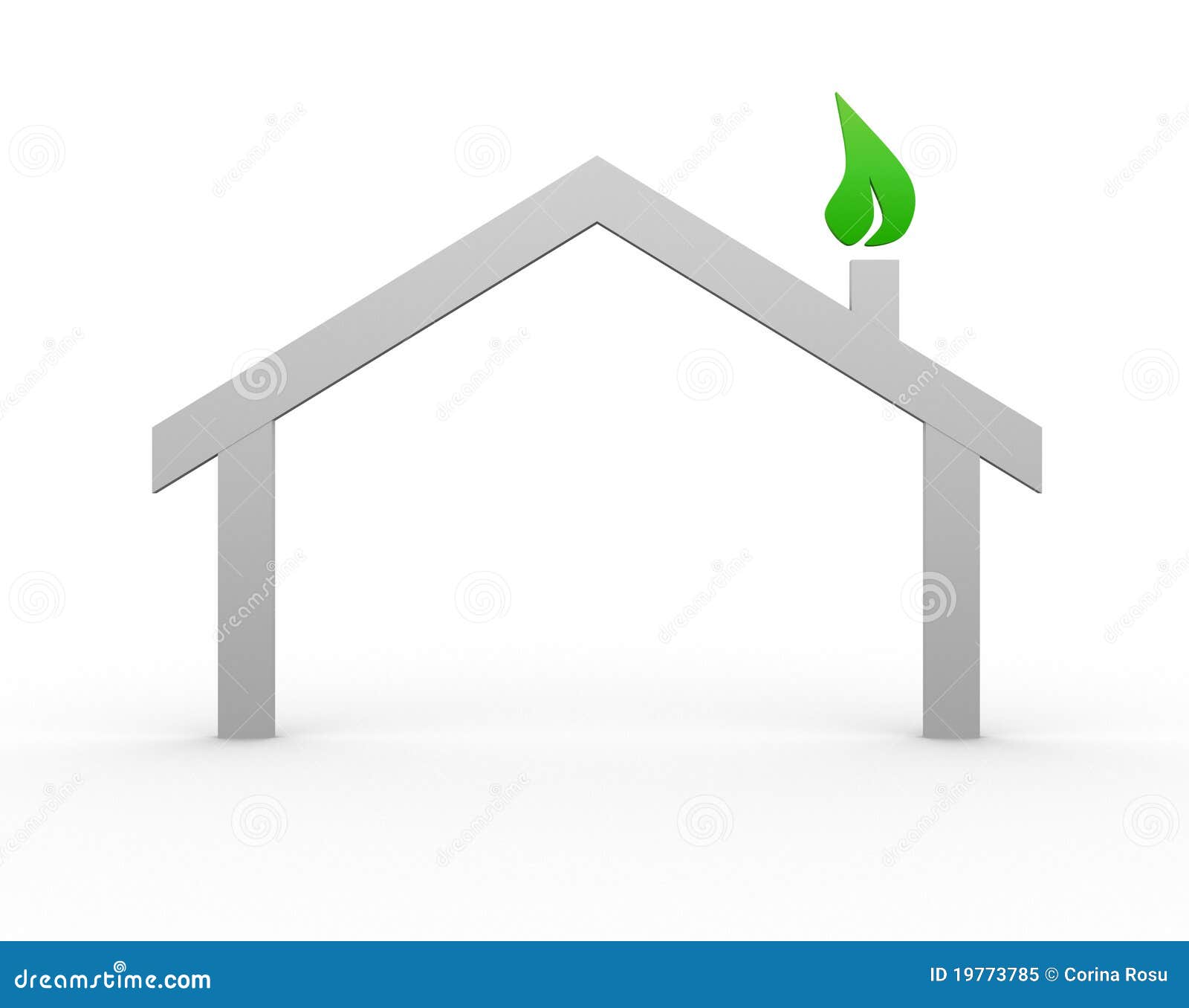 House symbol stock illustration. Illustration of green - 19773785