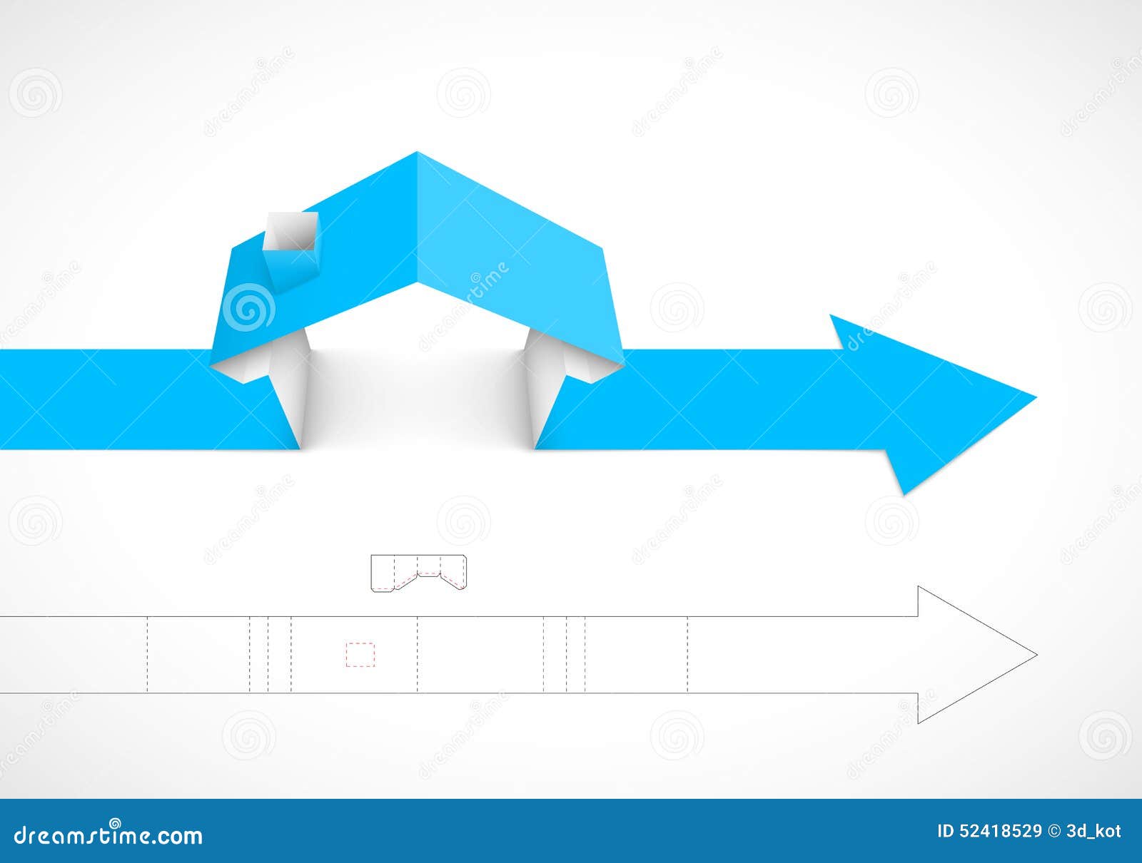 House symbol with arrow stock vector. Illustration of frame - 52418529