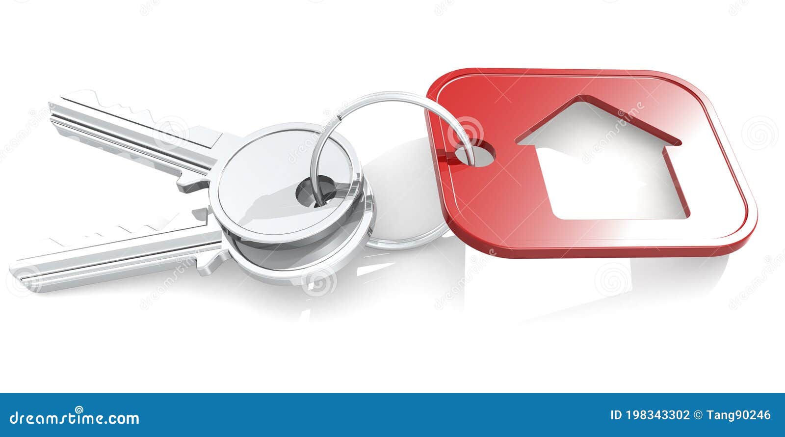 House Symbol with Keys Isolated Stock Illustration - Illustration of ...