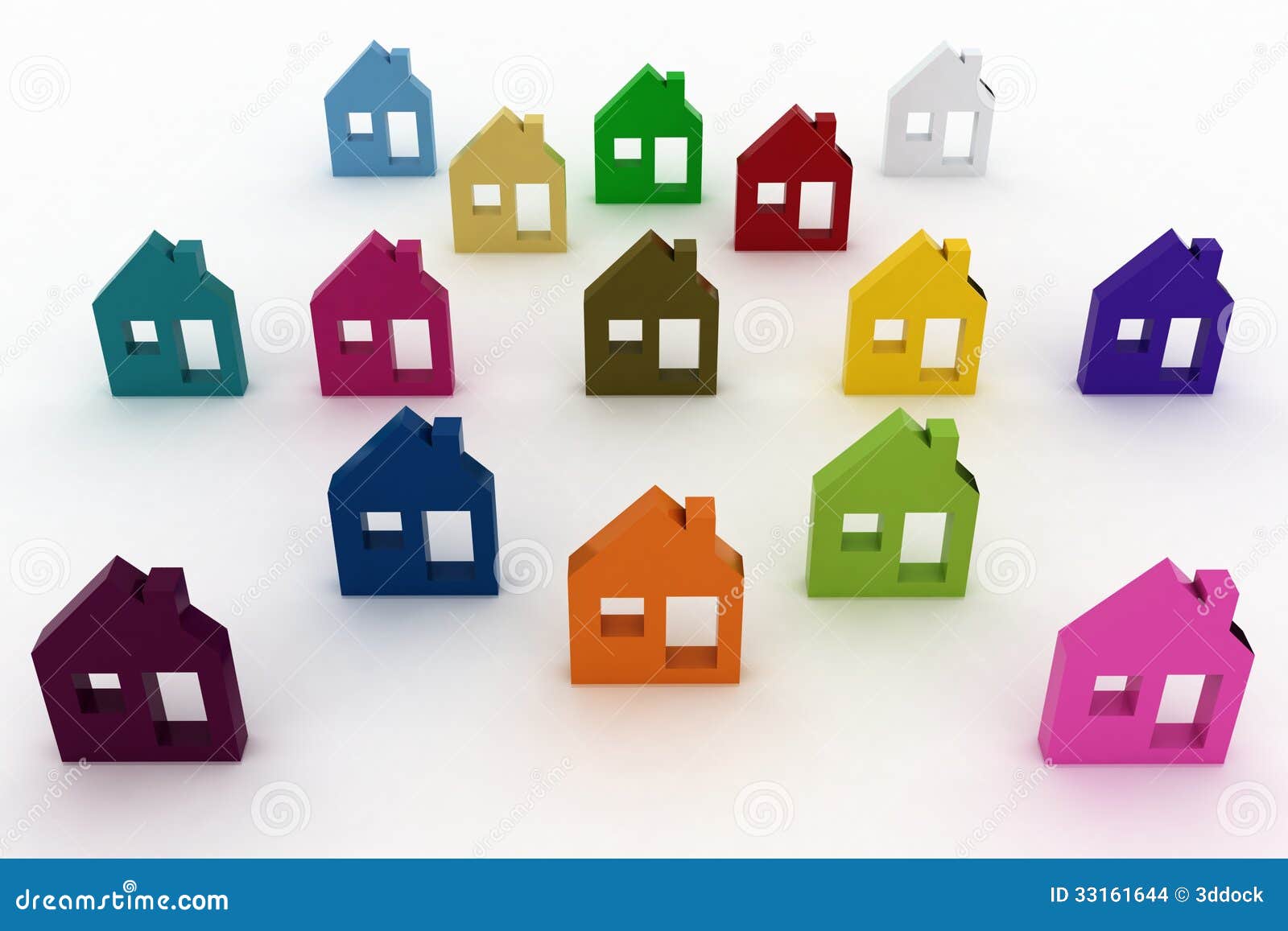 House symbol set stock illustration. Illustration of house - 33161644